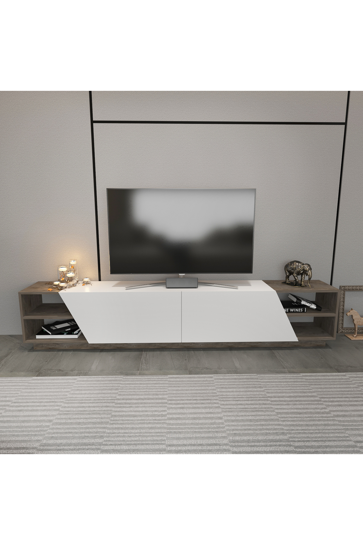 AYZA DEKOR RHODES TV SEHPASI Fiyatı, Yorumları - Trendyol