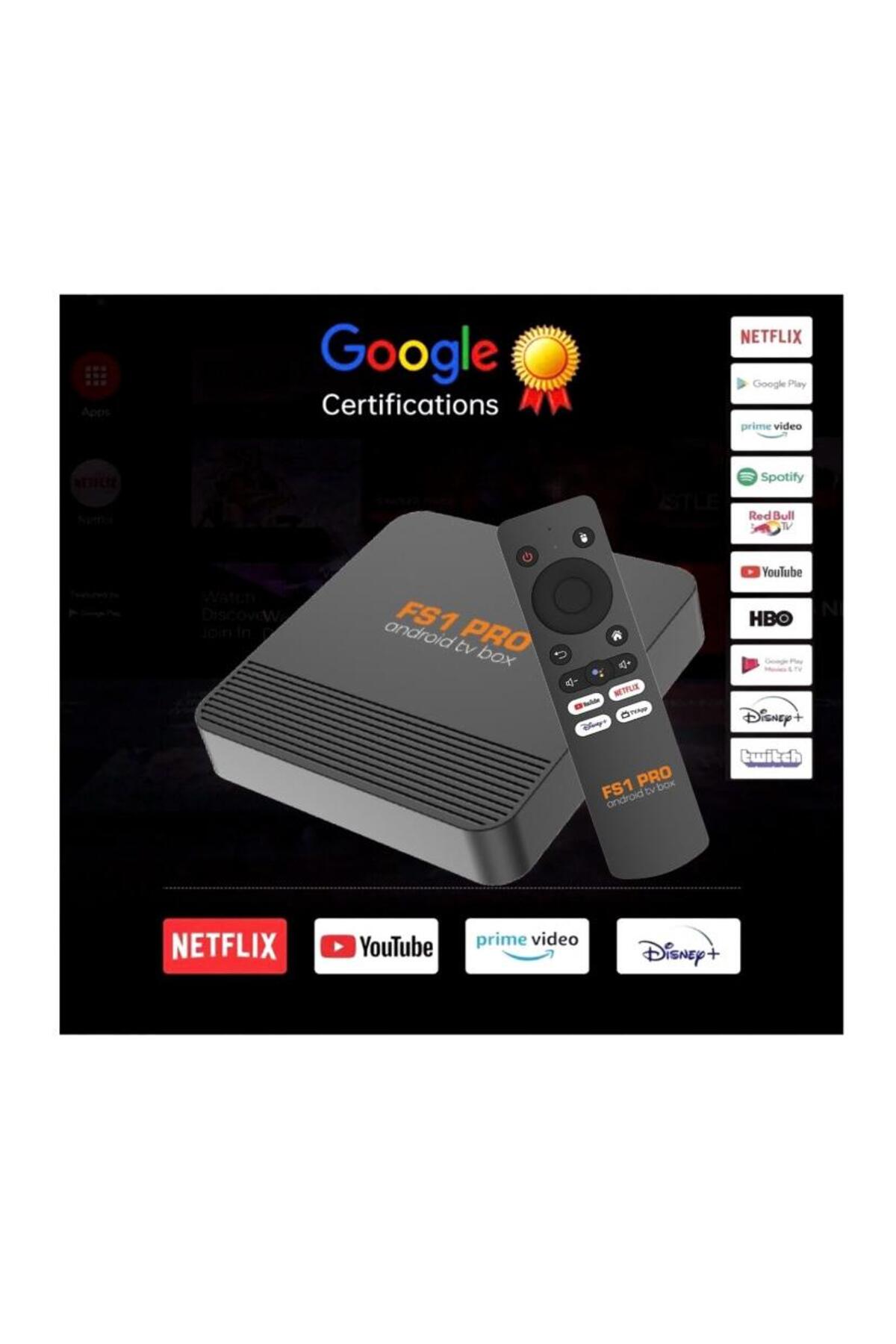 FS1PRO TEKNOLOJI 8K Ultra Hd Android Tv Box & FS1 PRO TV BOX - Android Tv Stick - Full Paket ...