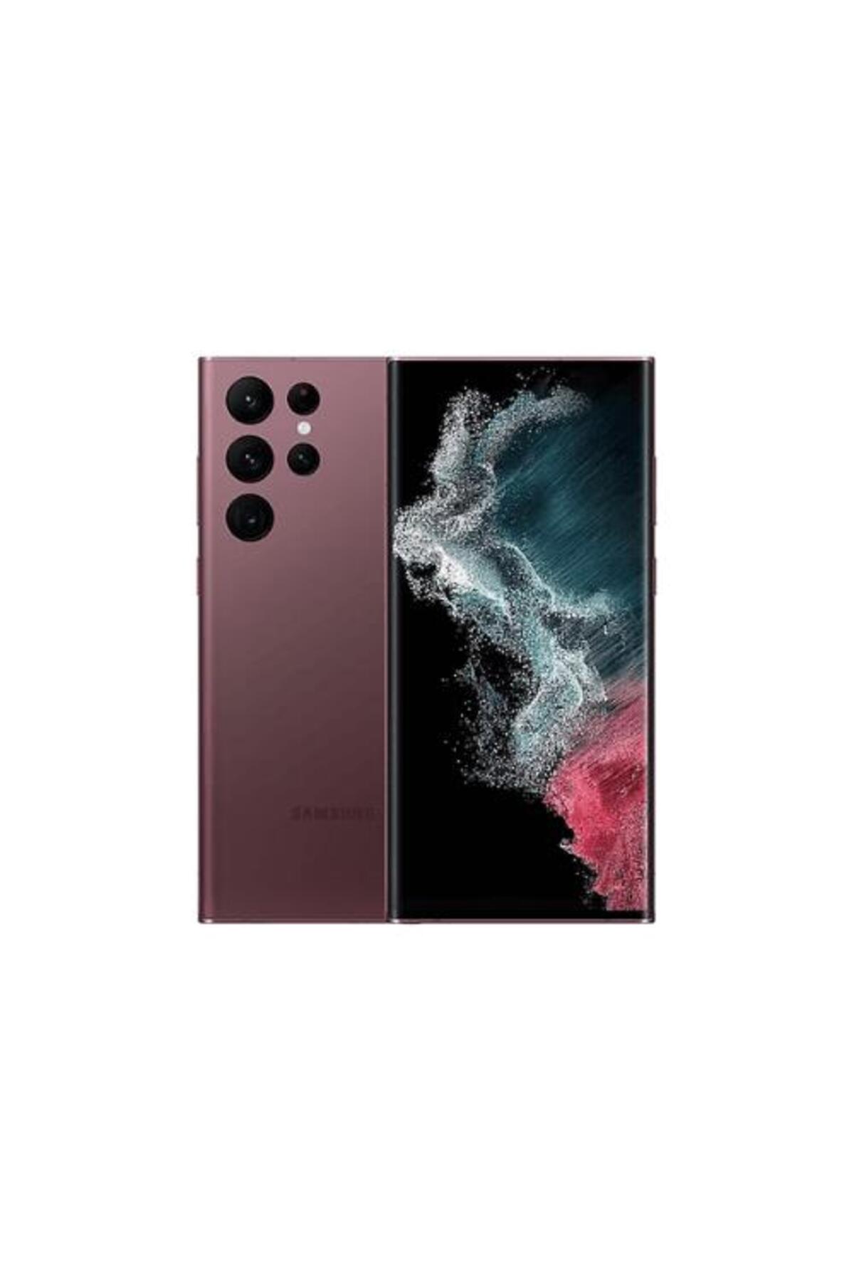 Samsung Yenilenmiş Samsung Galaxy S22 Ultra 512 GB Bordo Cep Telefonu ...