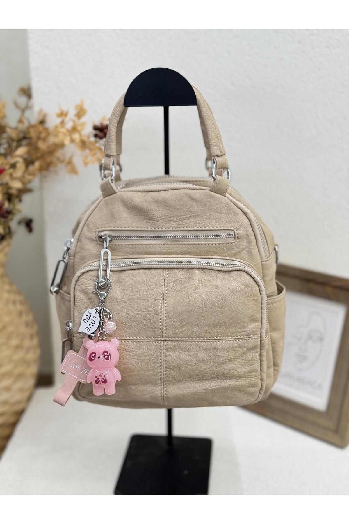 Matthew Cox 1022 ANAHTARLIK HEDİYELİ ÇİFT SAPLI HEM EL HEM SIRT DERİ ...