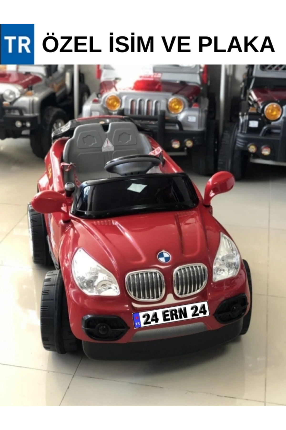 moda bebekler Bmw [ Istediğiniz Ismi ve Plakayı Yazıyoruz ] 12 Volt ...