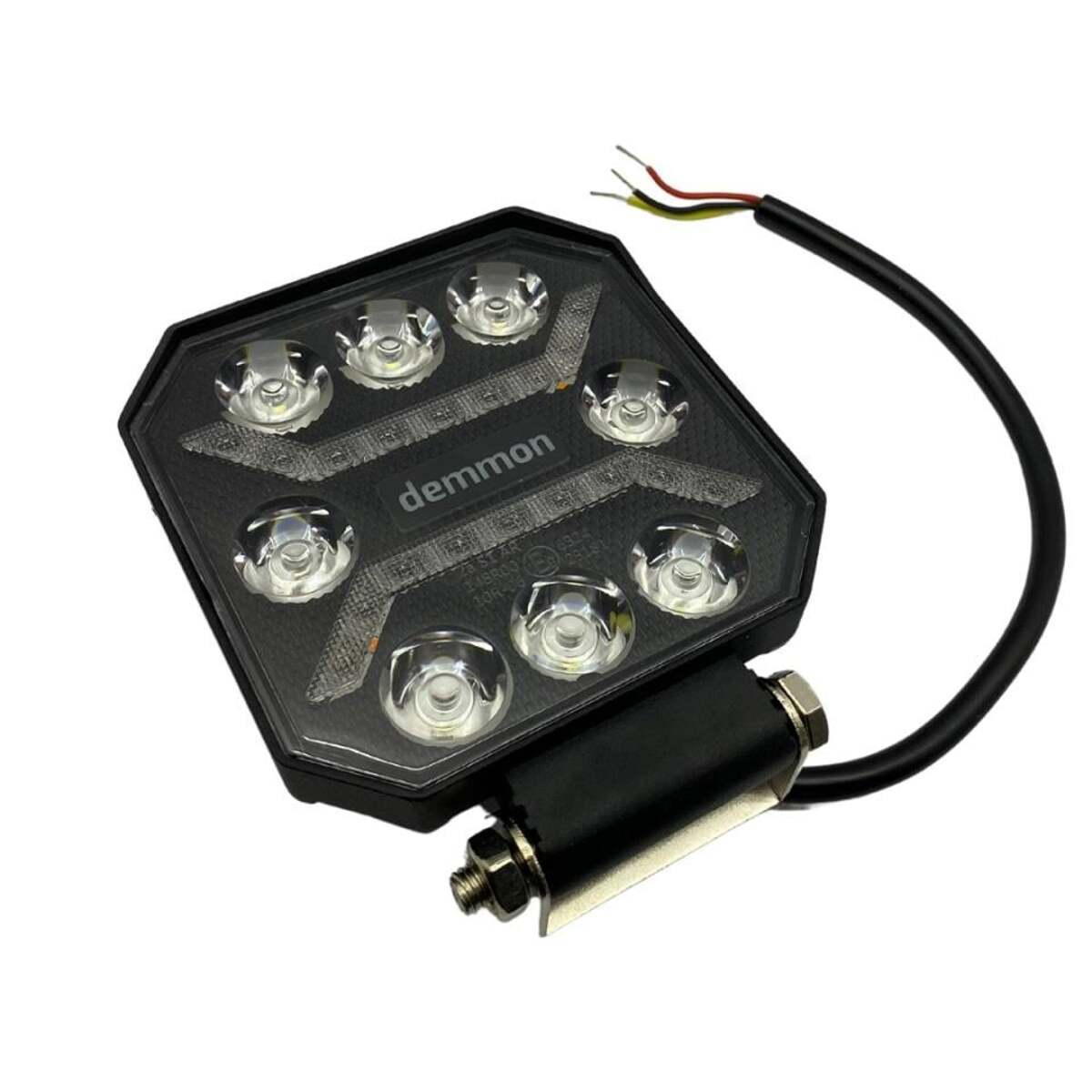 DEMMON 9v-32v Off-road Led Çalışma Lambası Kare (sarı-beyaz) (110*110 ...