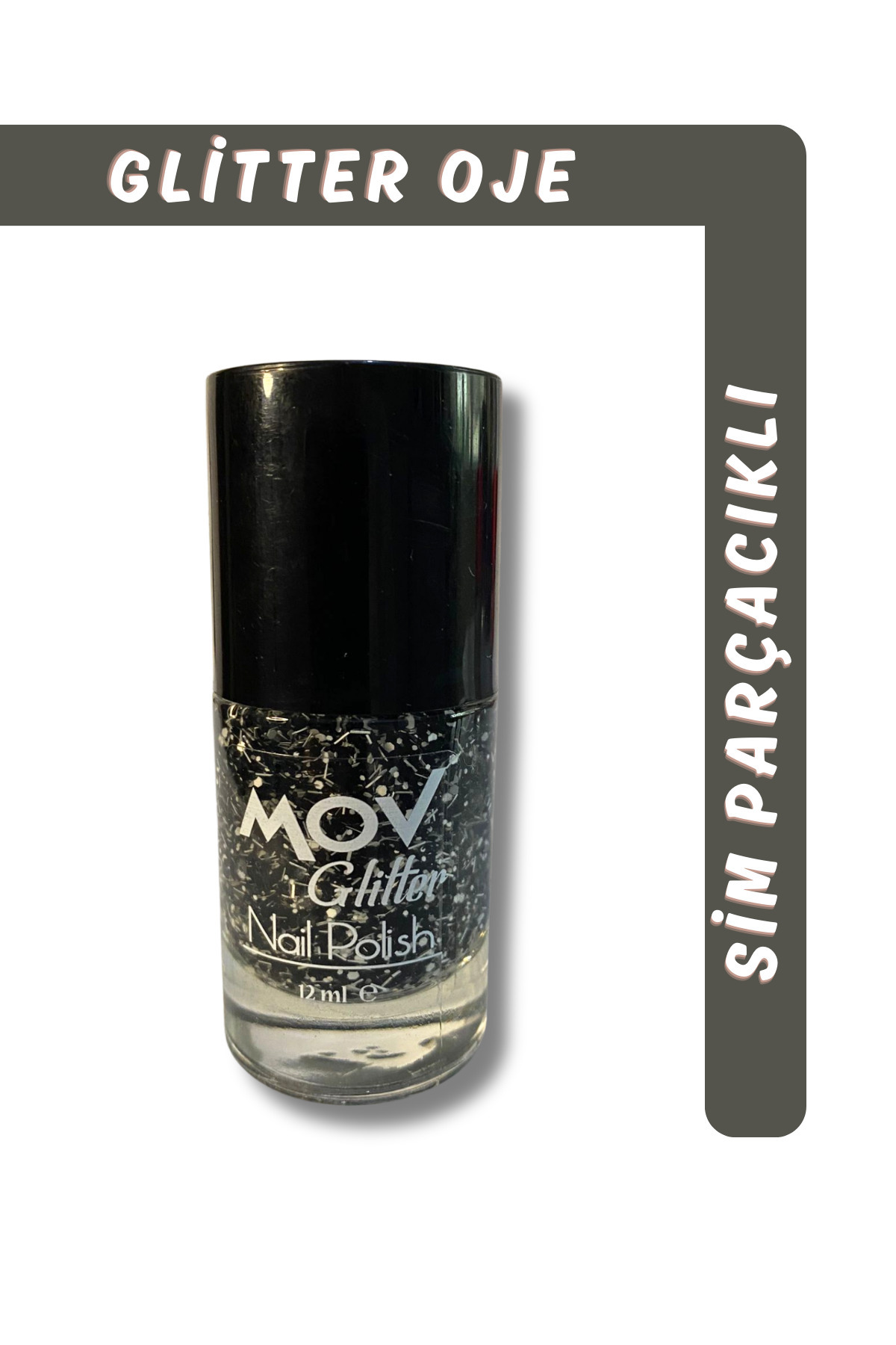 mov Glitter Simli Oje Siyah Beyaz No:4 Fiyatı, Yorumları - Trendyol