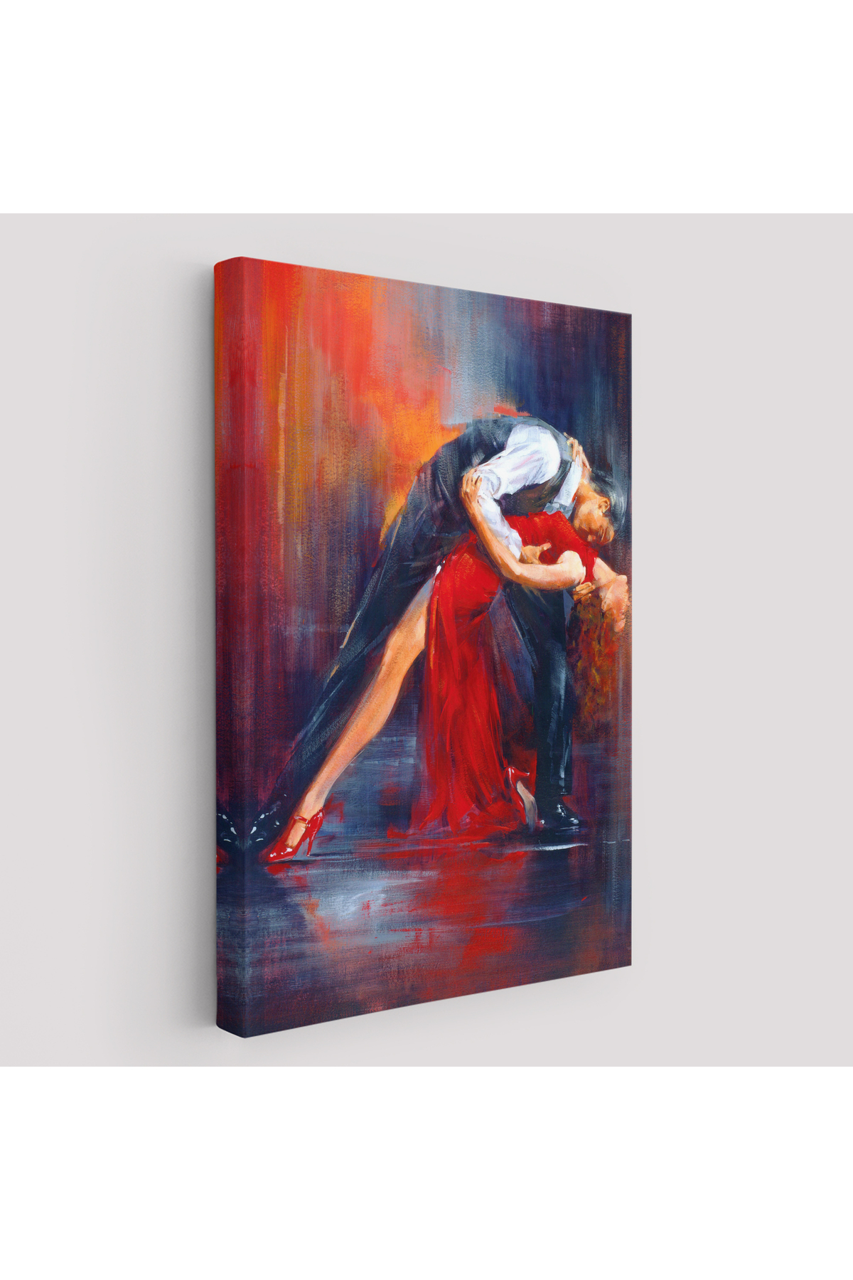 BOXING DAY BOXING065 Tango Yapan Çift Dekoratif Duvar Tablosu-6429 ...