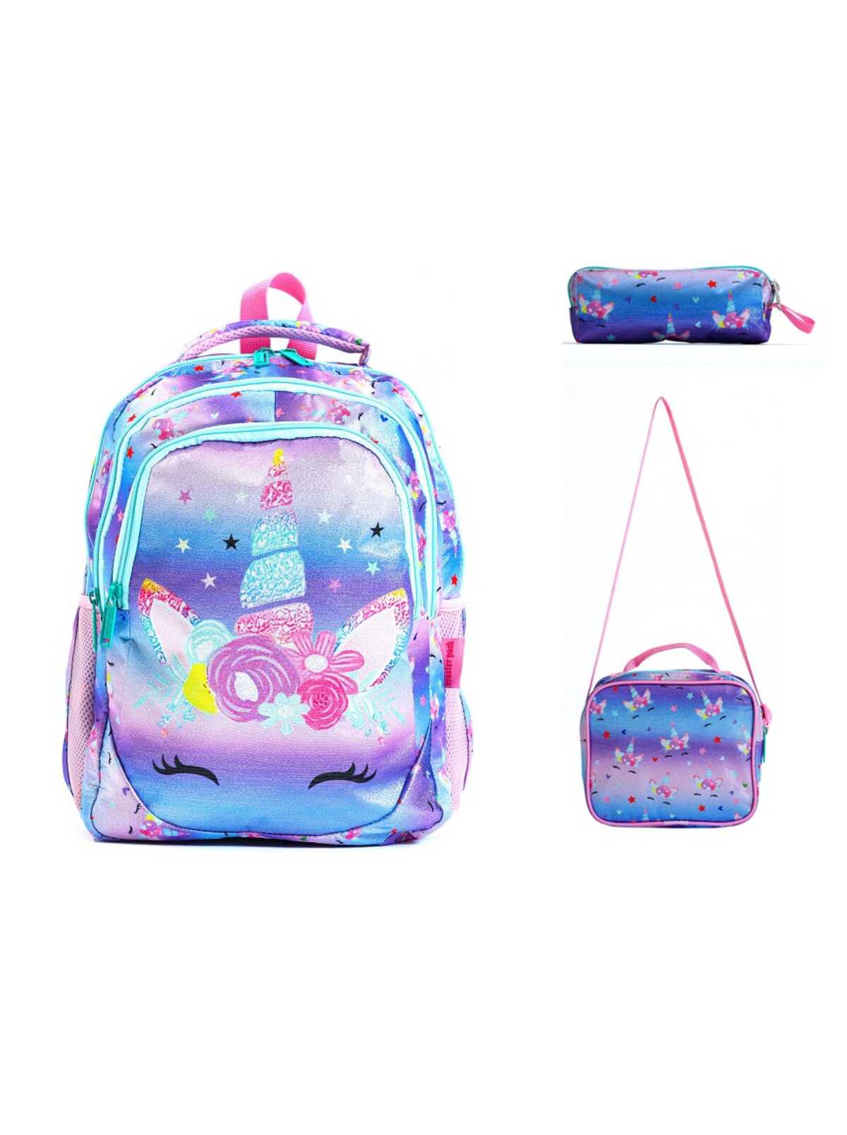 Alanç Gift Karakter Desenli Ortopedik Sırt Destekli Mavi Renk İlkokul ...