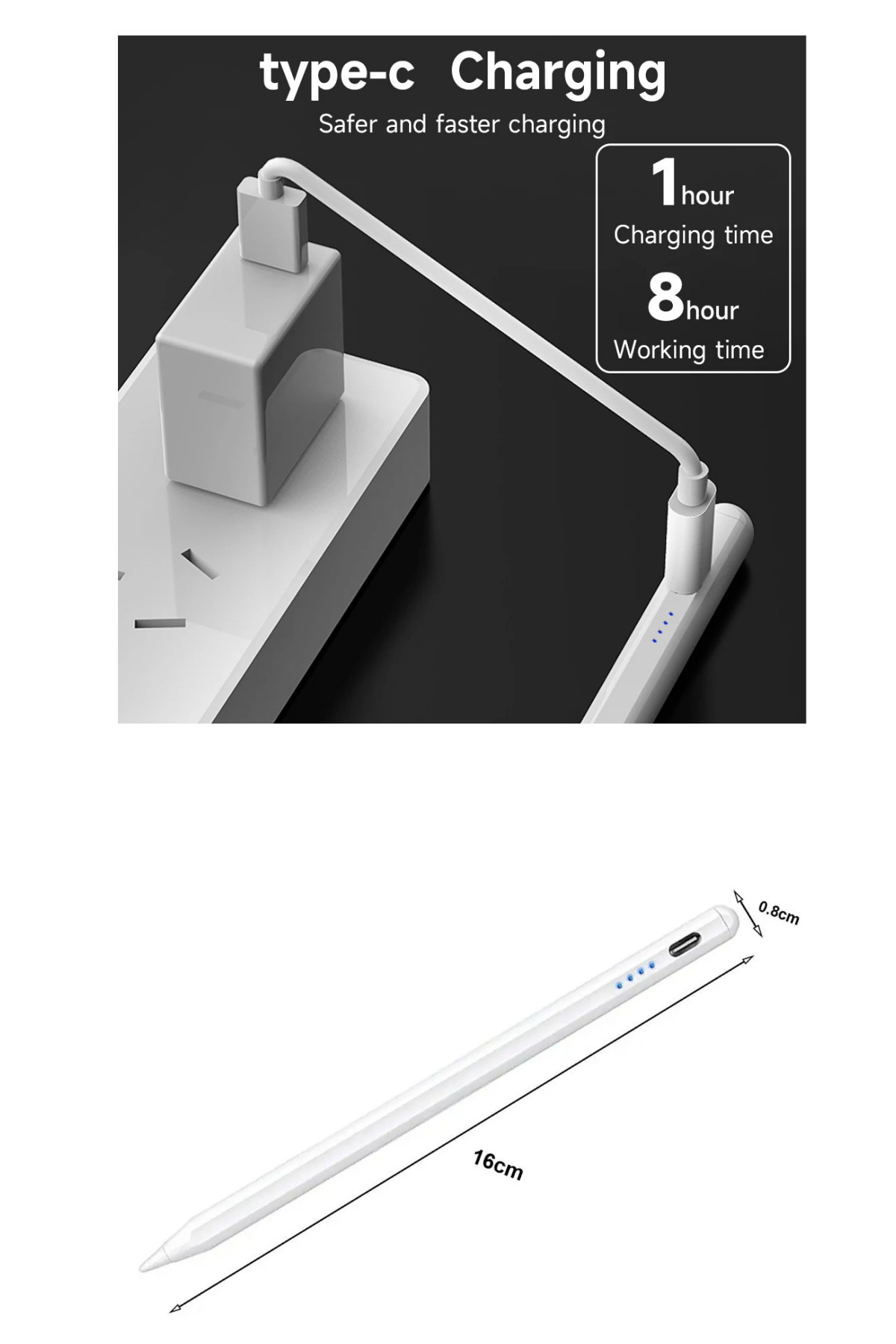 Favors Dokunmatik Kalem Tüm Cihazlara Uyumlu Tablet Telefon Için Çizim ...