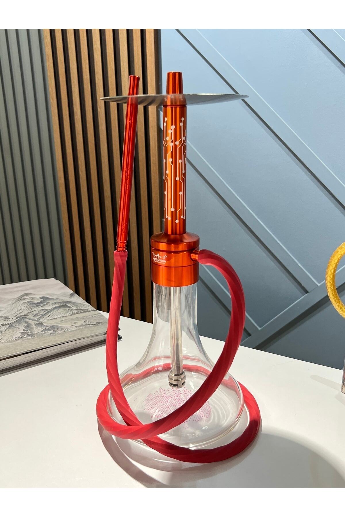 ALFE SHİSHA Performans Nargile Takımı Red Cama Tahliye - Fiyatı, Yorumları