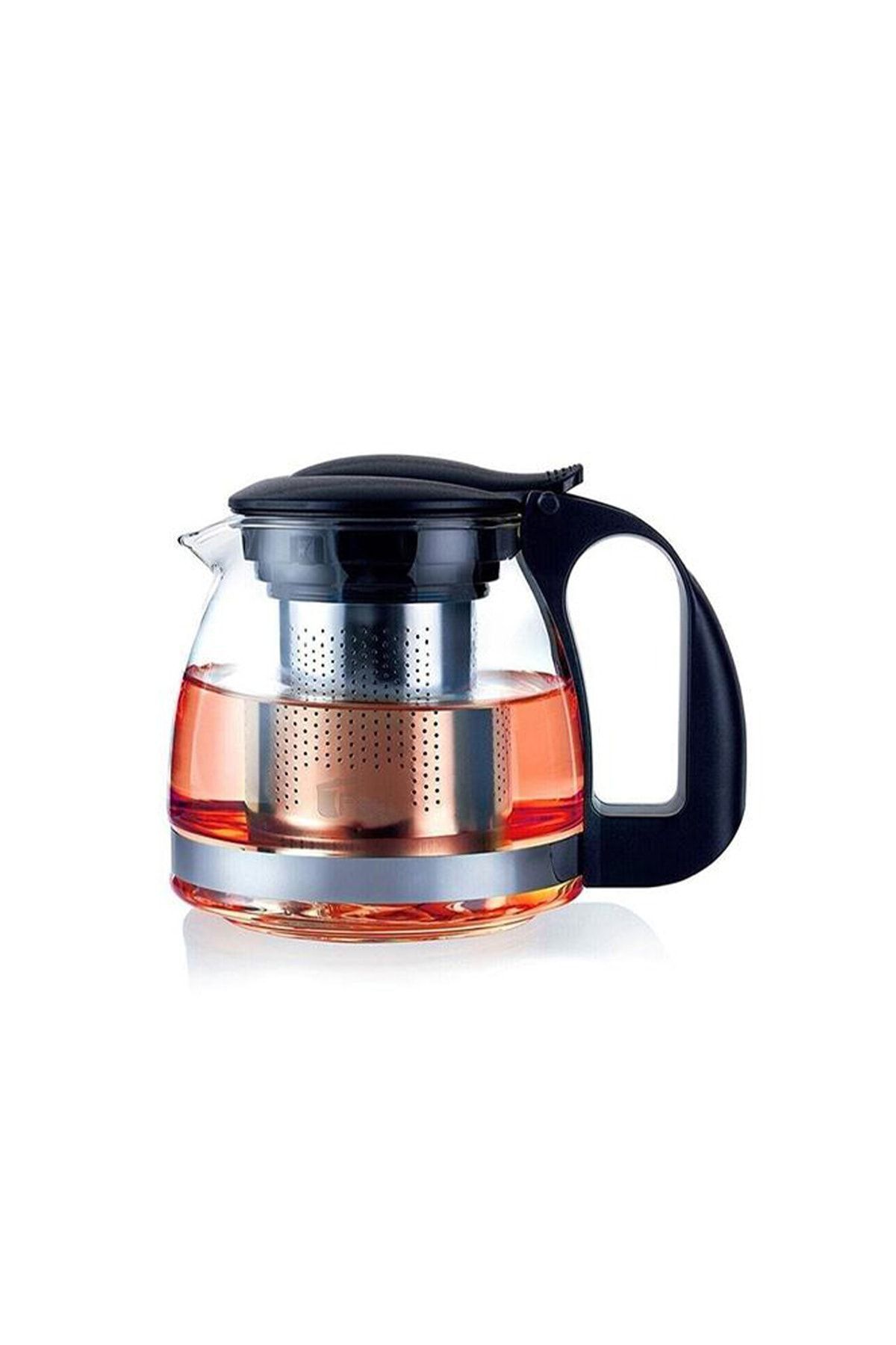 MOC Coffee Roastery 700 Ml Süzgeçli Cam Demlik Üstü Siyah Fiyatı ...