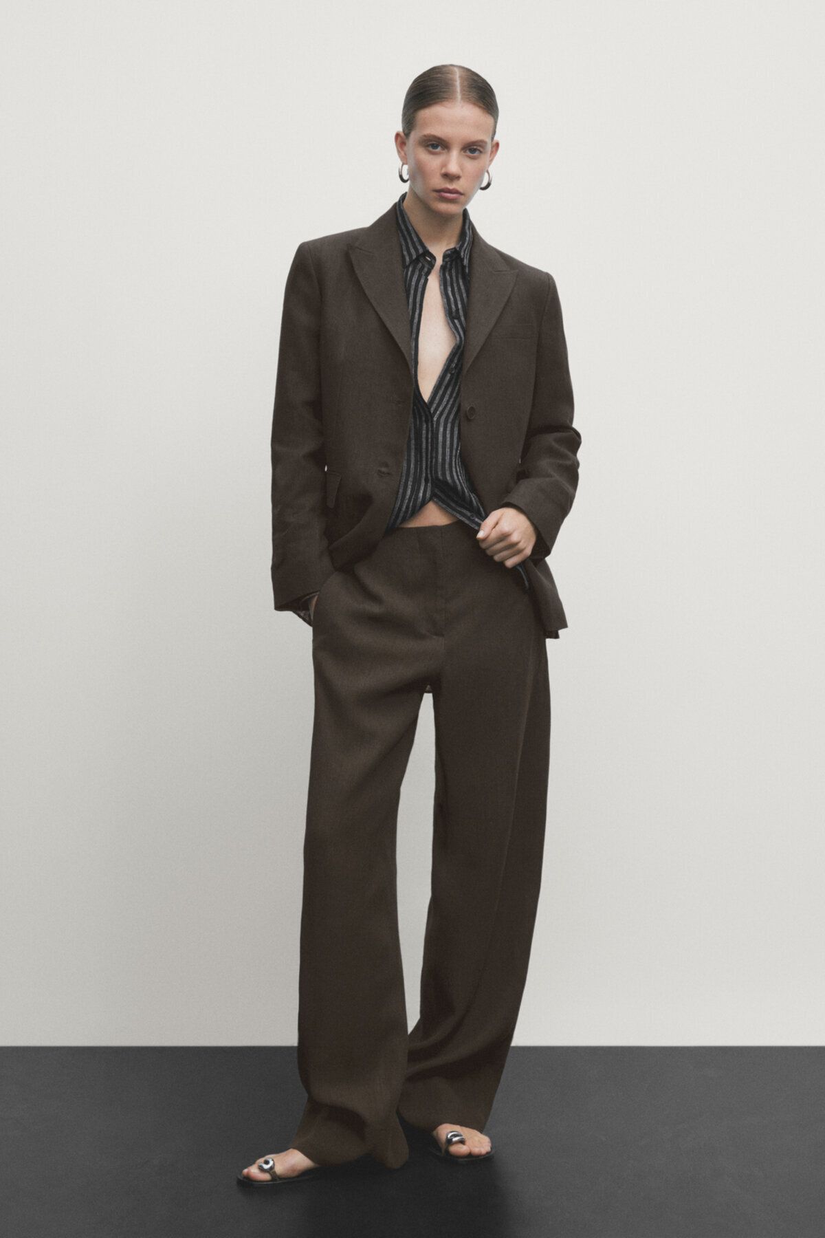 Massimo Dutti 100 Keten Barrel Fit Pantolon Fiyatı Yorumları Trendyol