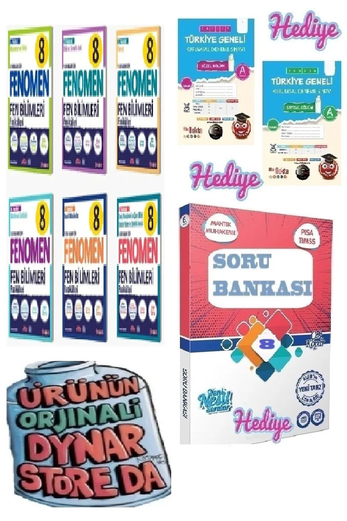 Fenomen Yayıncılık FENOMEN 8.SINIF FEN BILIMLERI FASIKÜL SET ve (ilave ...