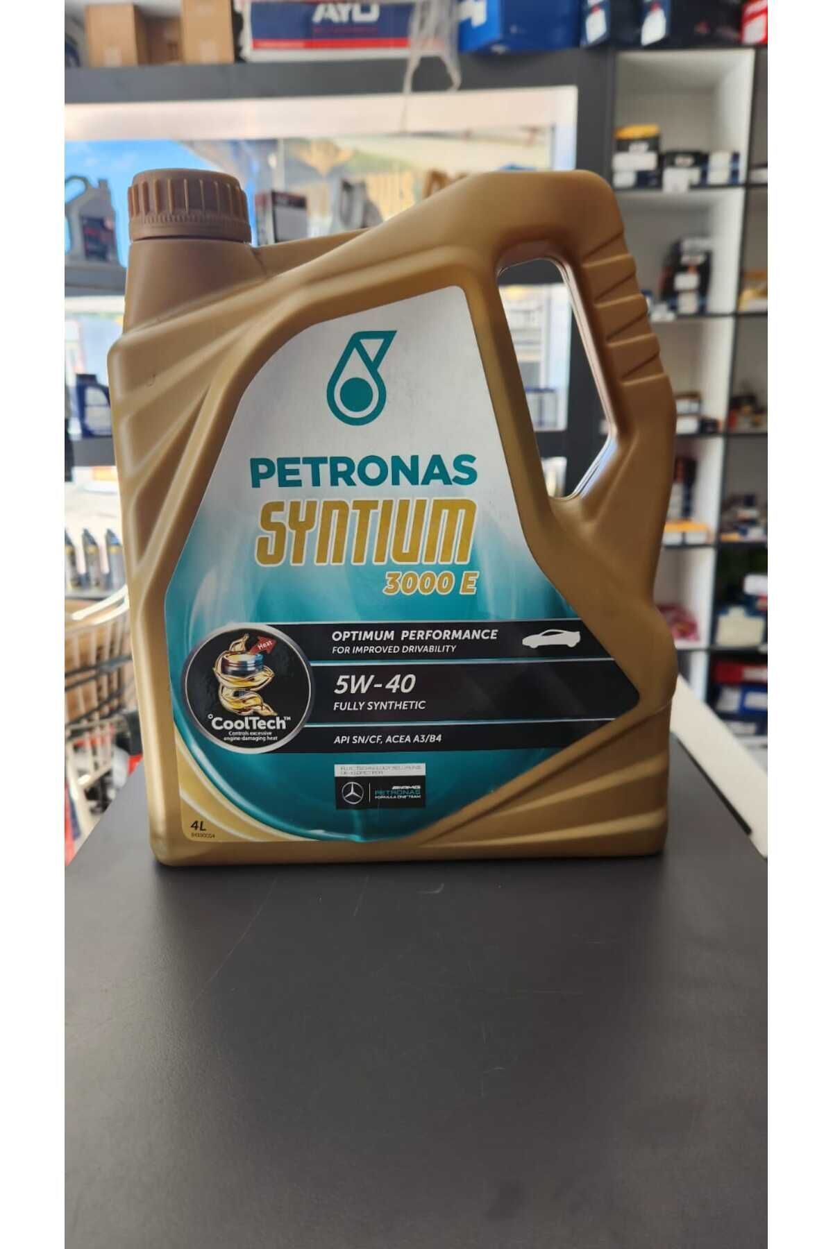 Petronas Syntium 3000 E 5w40 4 Lt Motor Yağı 4 Litre Bezinli-dizel-lpg ...