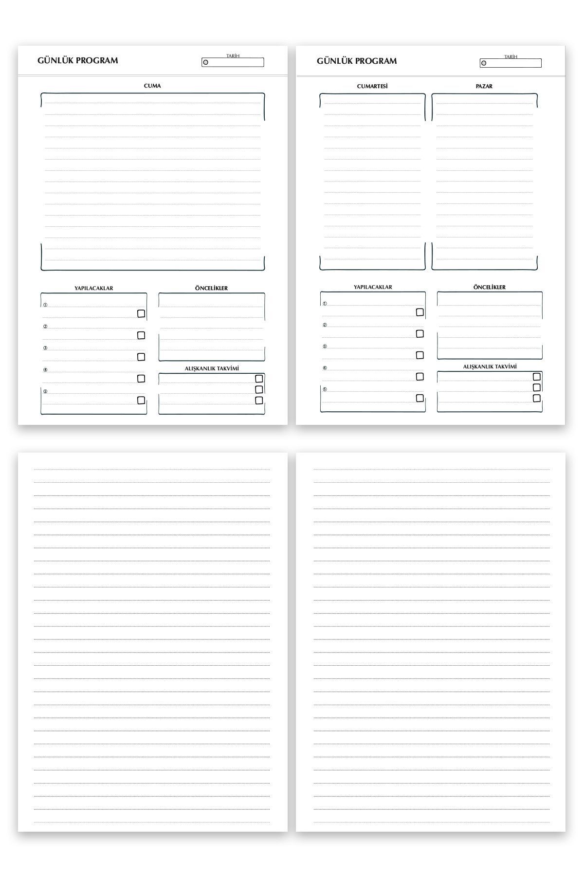 Deep Notebook Süresiz Planlayıcı Ajanda A5 Spiralli Loopus - Fiyatı ...