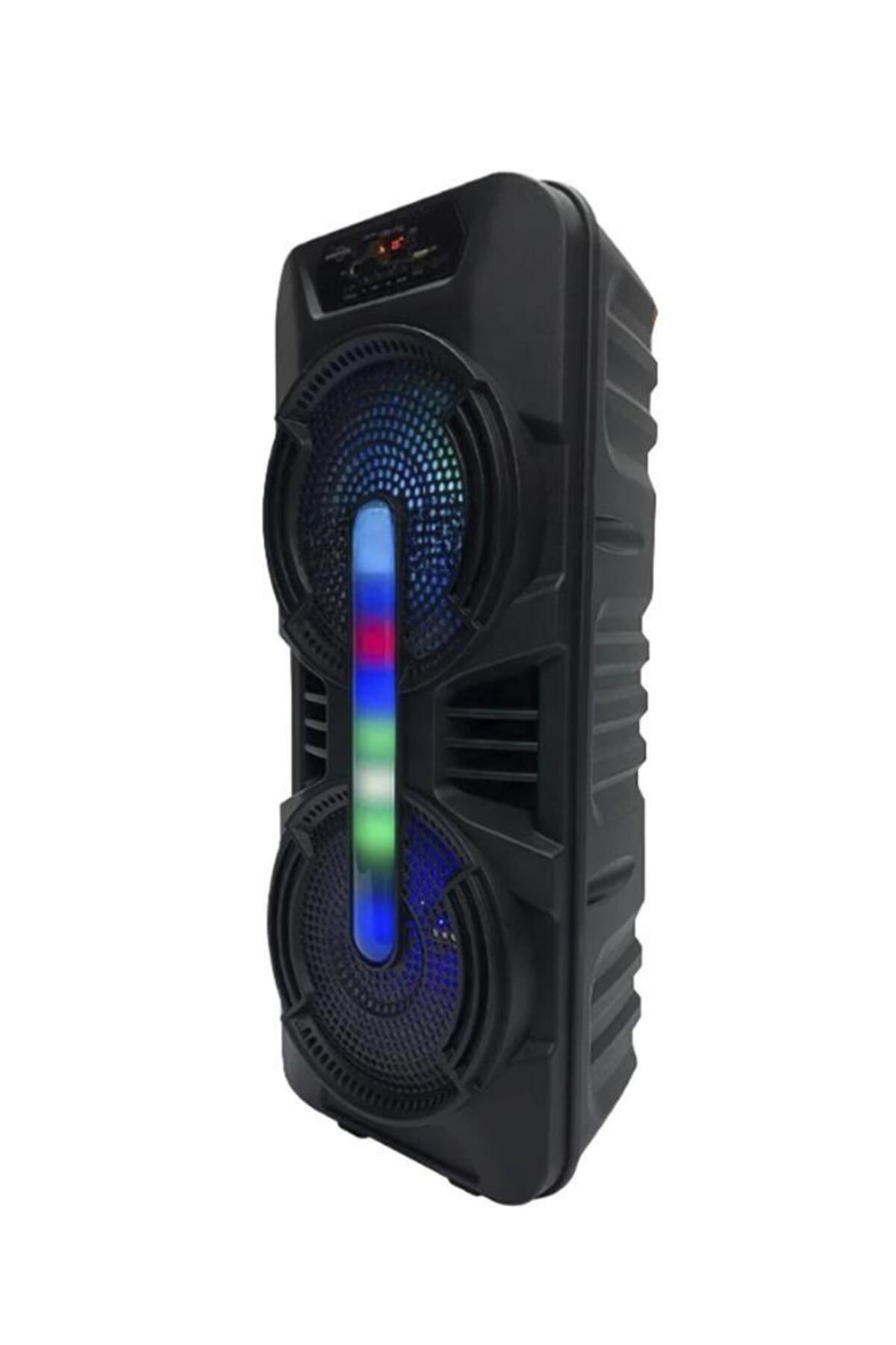 Torima Siyah GTS-1702 Taşınabilir Bluetooth Mikrofonlu RGB Işıklı ...