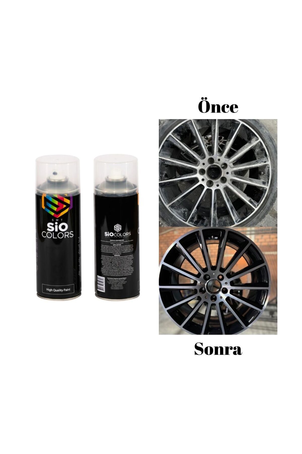 sıocolors ARABA JANT SPREY ENDÜSTRİYEL AKRİLİK ÖZEL YAPIM SPREY BOYA ...