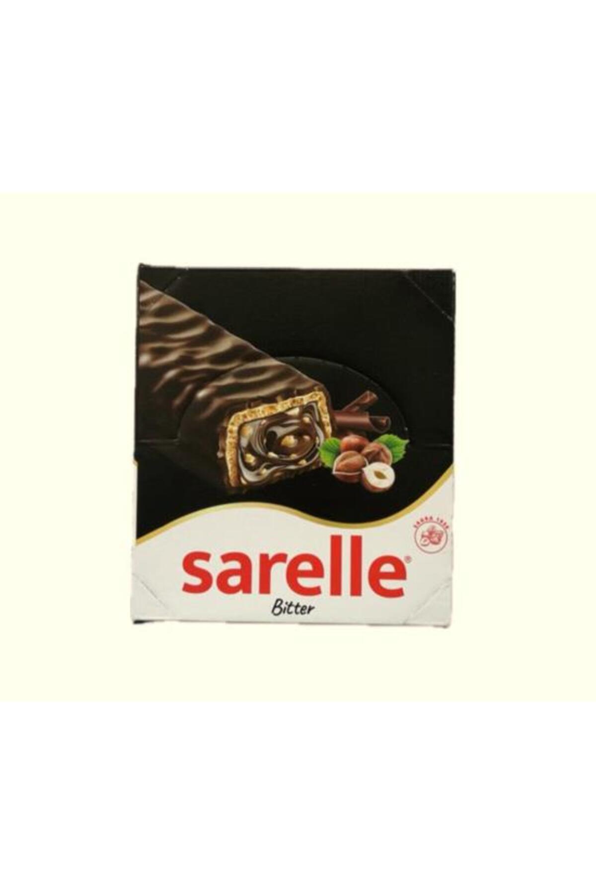 Sagra Sarelle Bitter Çikolatalı Fındıklı Gofret 33 g x 20 Adet - Fiyatı ...