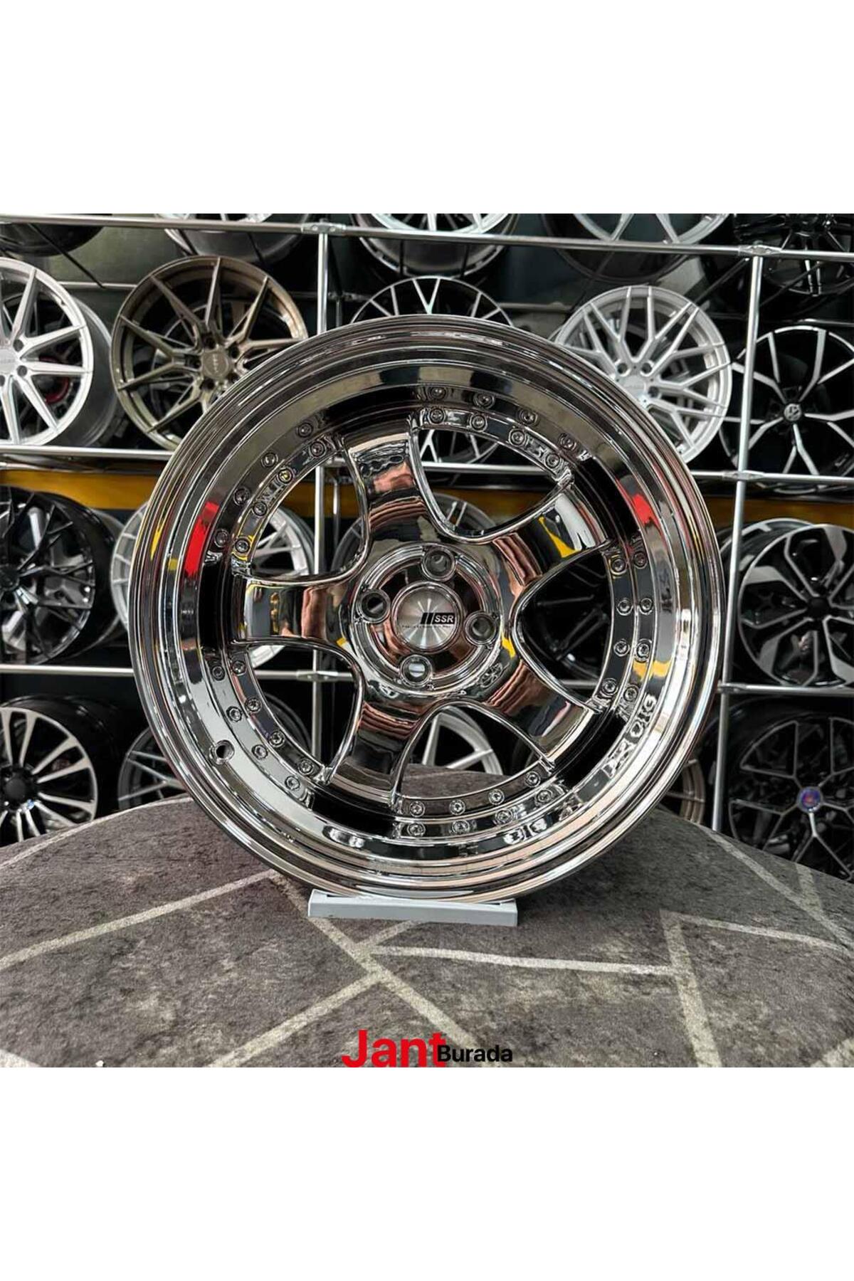 KROM 17" (inç) 4x100 SSR KROM JANT CLİO CİVİC UYUMLU Jant Modeli ...