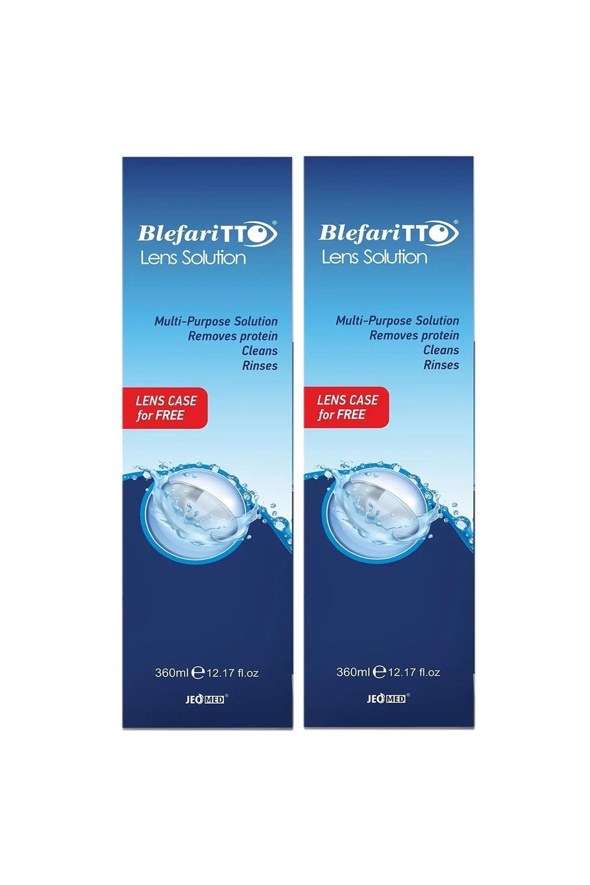 BLEFARİTTO Blefaritto Lens Solüsyonu 360 ml + 360 ml Avantaj Paket ...