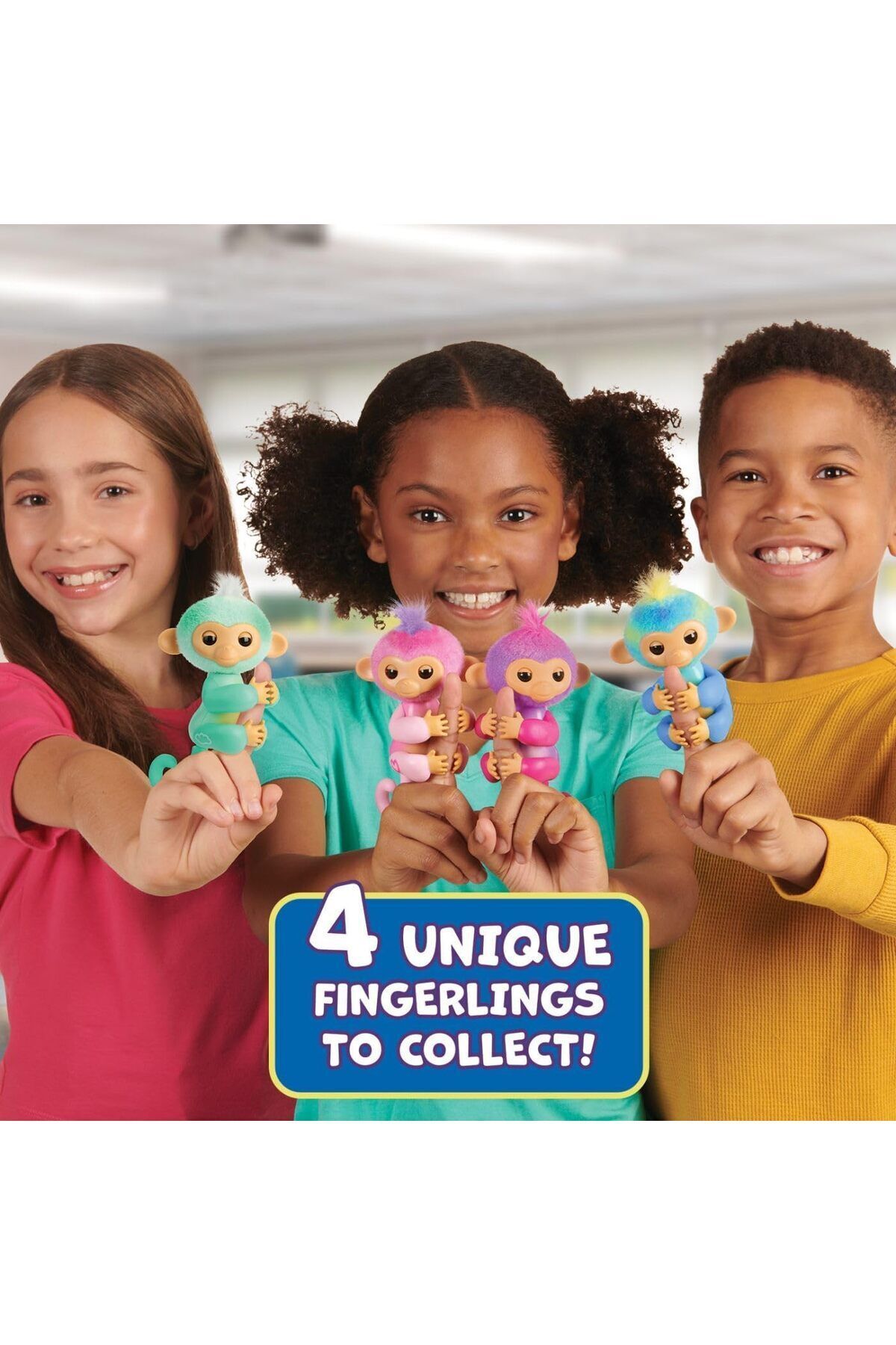 Cici Oyuncak Fingerlings Interactive Baby Monkey 70+ Sounds & Reactions ...