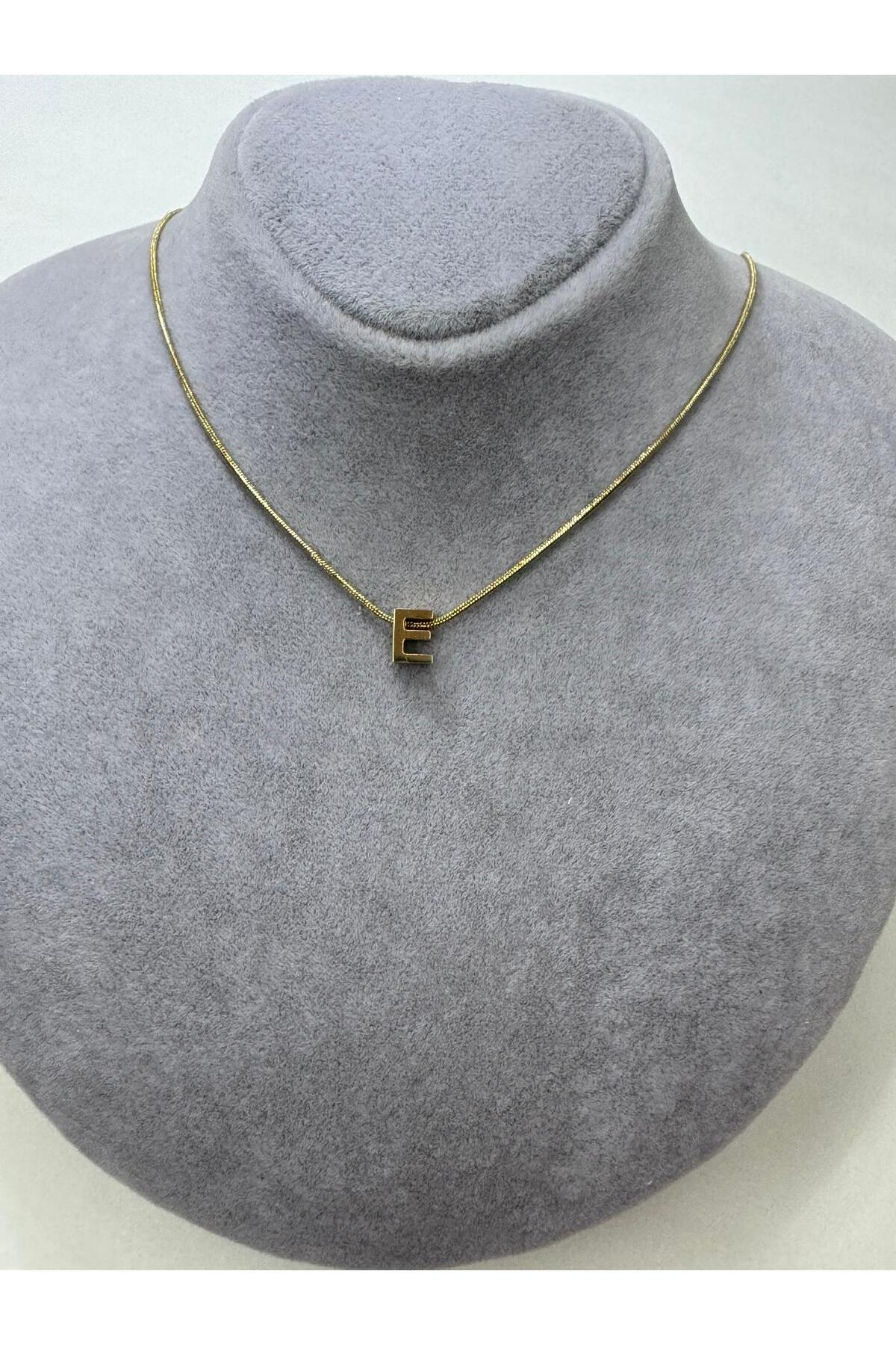 CT STONES minimal gold harf kolye isimlerin baş harfleri özel kişi ...