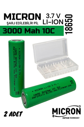 🔋 18650 Lityum Pil Al, Gücünü Hissset!