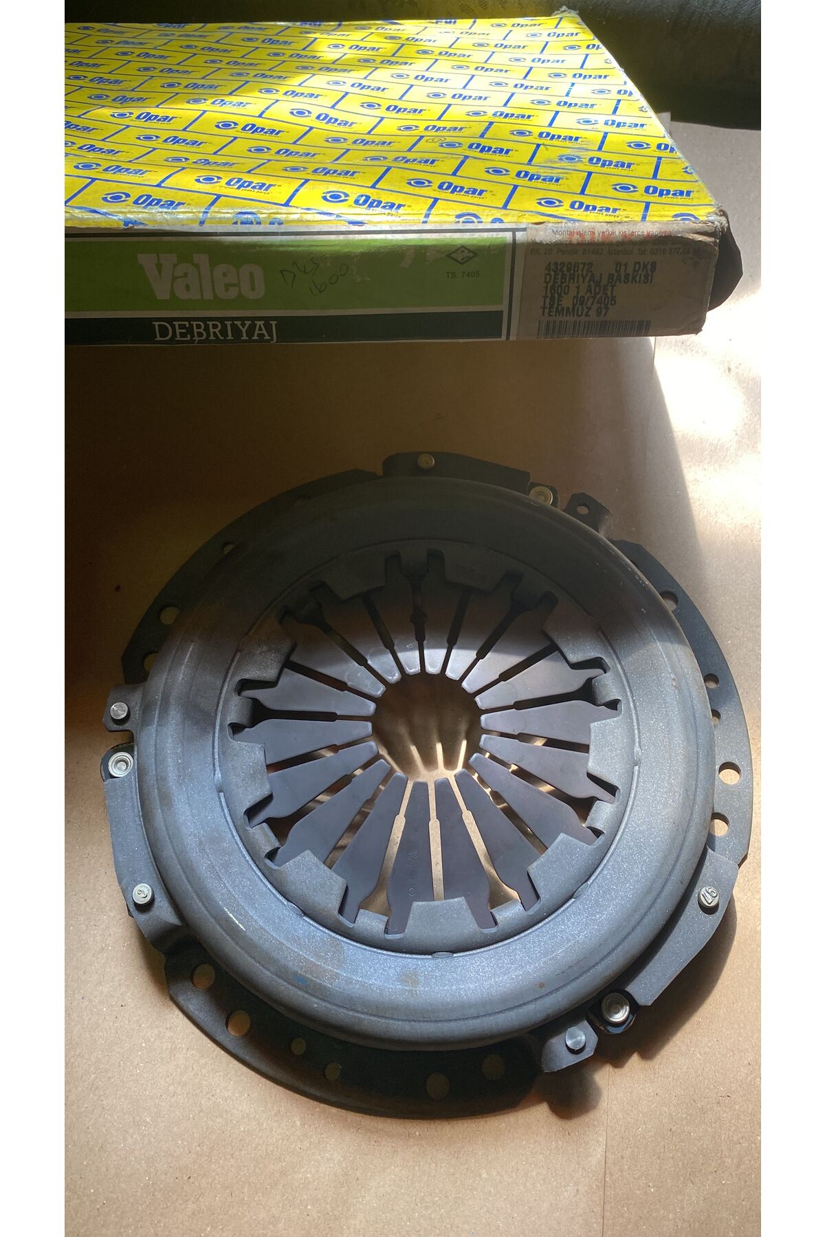 Opar TOFAŞ DOĞAN KARTAL ŞAHİN MURAT 131 1600 CC DÜZ MOTOR DEBRİYAJ ...