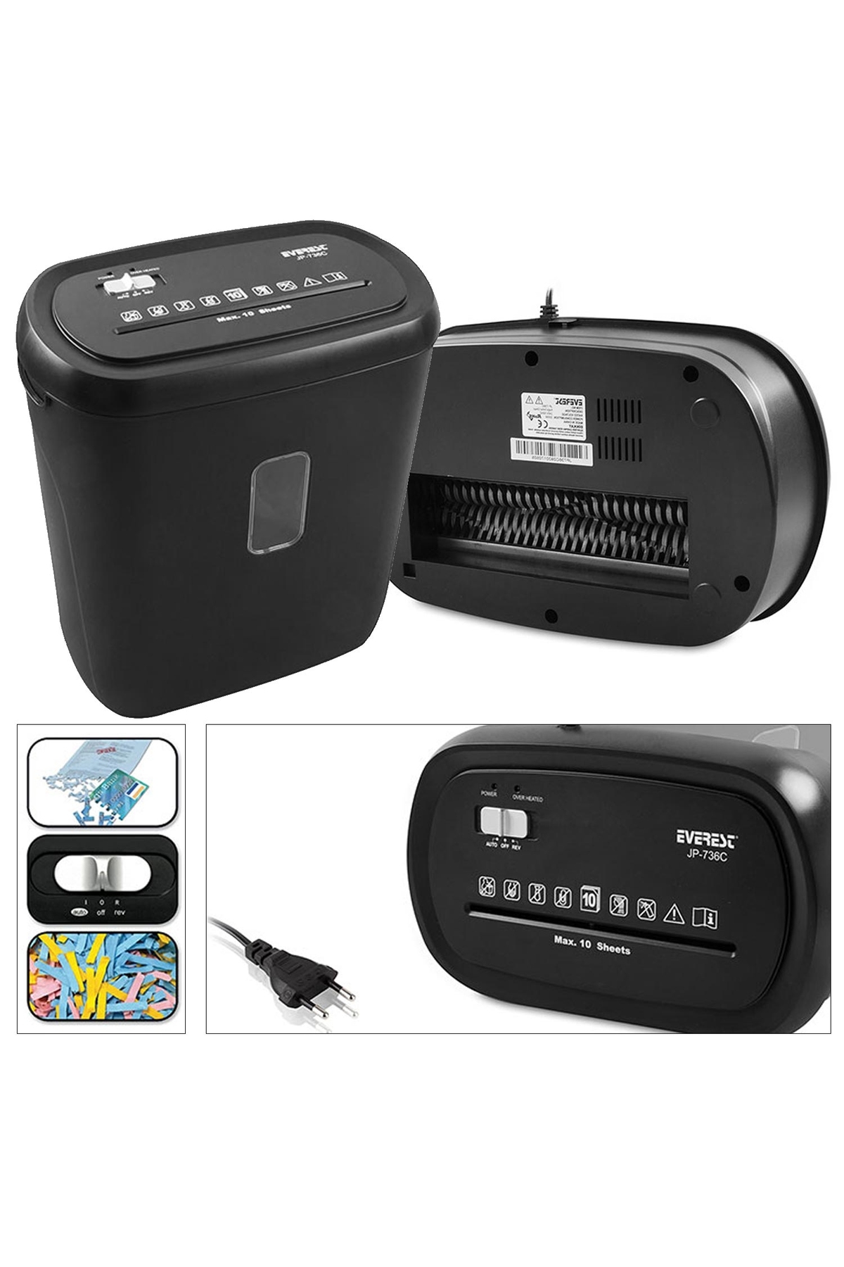 Genel Markalar Kağıt Kesme Imha Makinesi Jp-736c Fiyatı, Yorumları ...