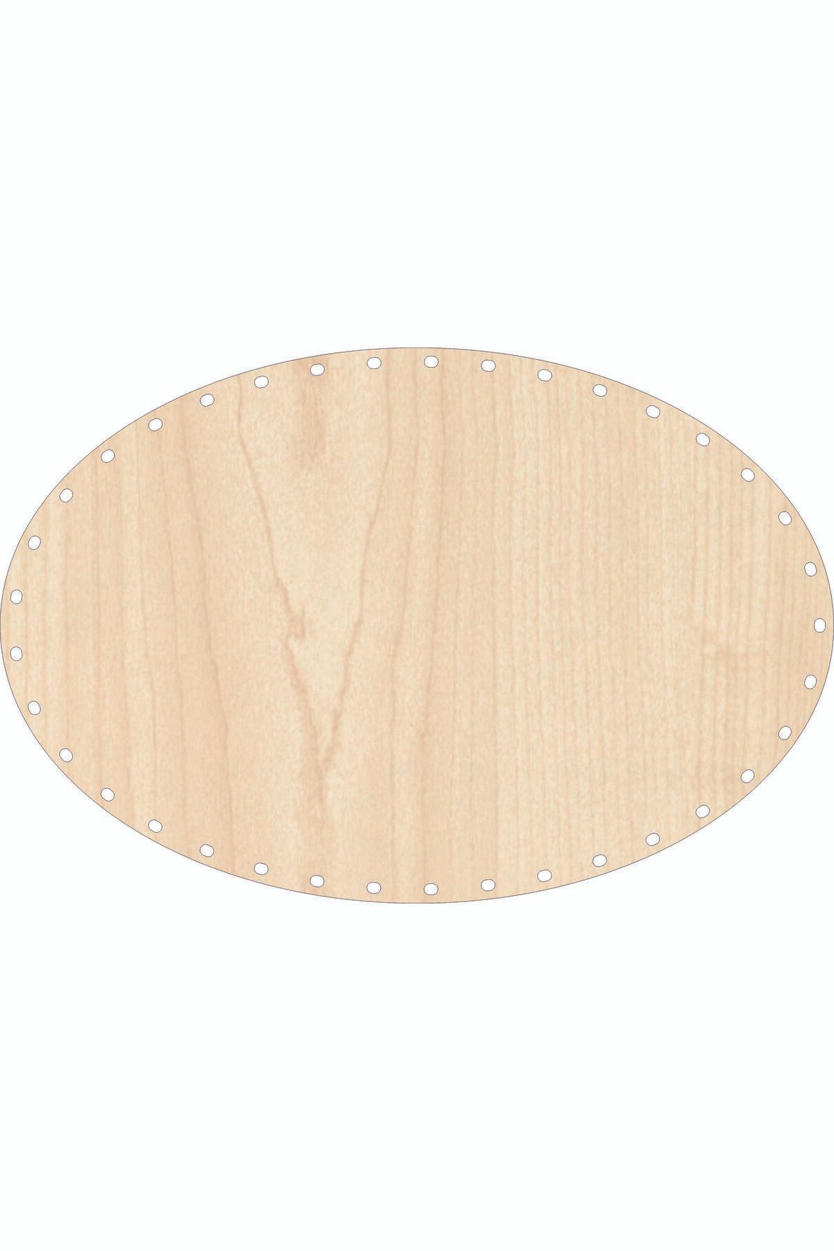 SUN LAZER Rattan Örgü Taban Plakası Elips 30x20 Banu - Fiyatı, Yorumları