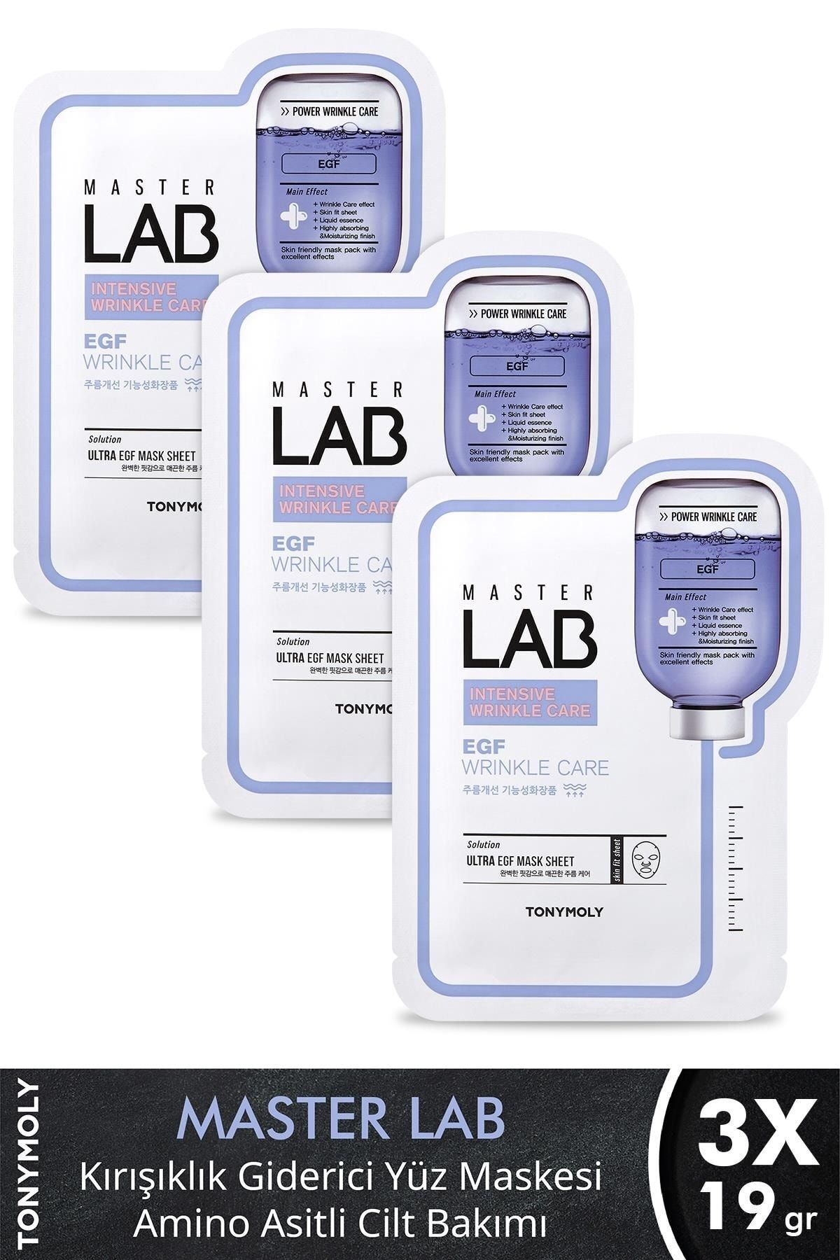 TONYMOLY Yüz Maskesi Master Lab Amino Asitli Egf Cilt Bakımı X3 Adet Fiyatı, Yorumları - Trendyol