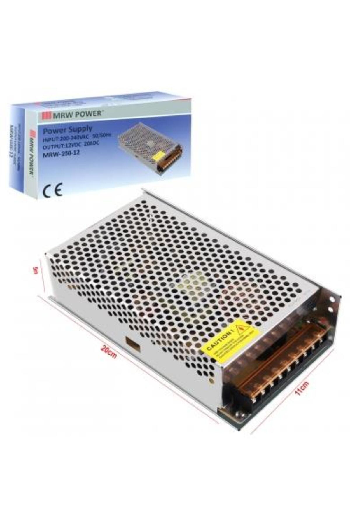 Mervesan Mrv-120-12 12 V 10 A Metal Kalın Kasa AdaptörFiyatı, Yorumları - Trendyol