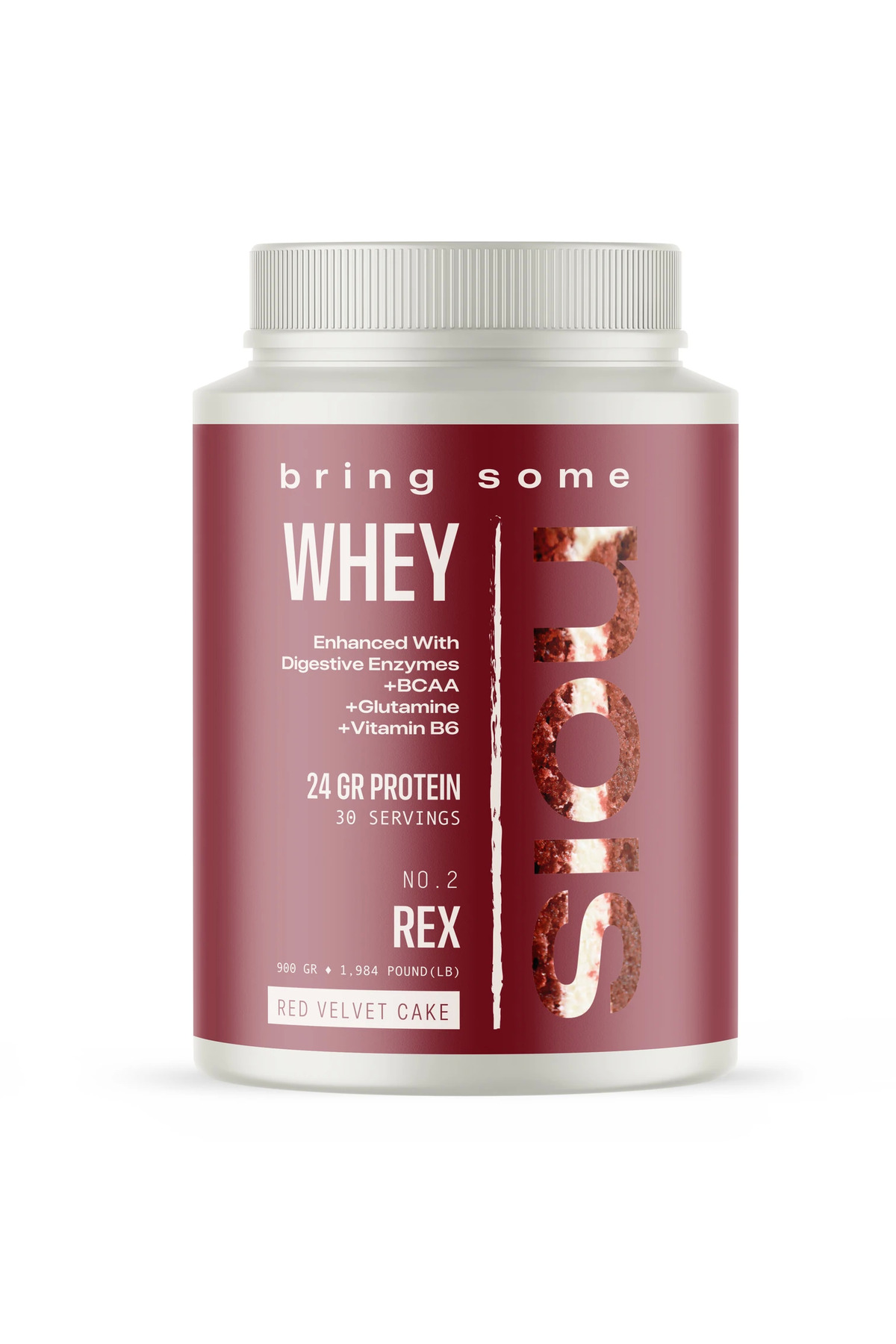 NOIS REX 900 Red Velvet Cake Whey Protein Powder- Trendyol