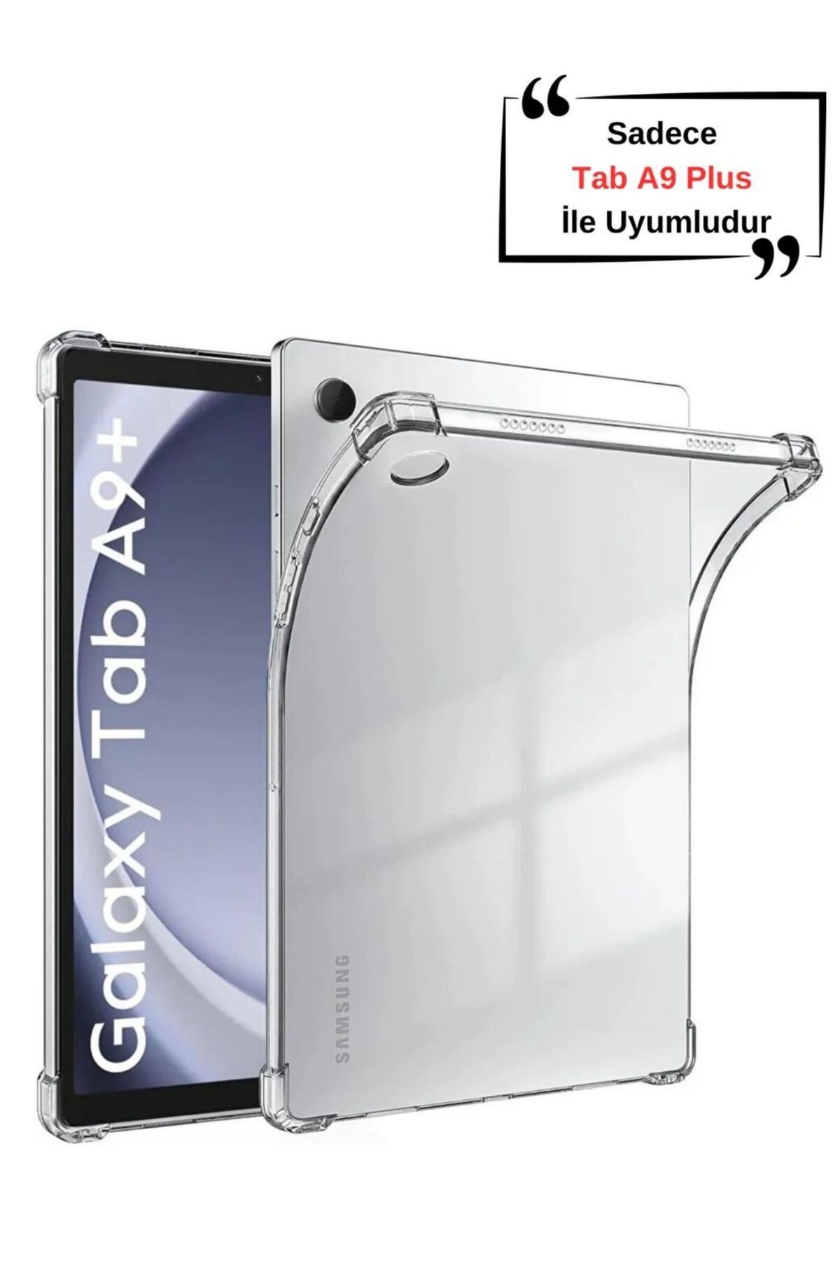 Vip Case Samsung Galaxy Tab A9+ Plus Tablet Kılıfı Köşe Korumalı ...