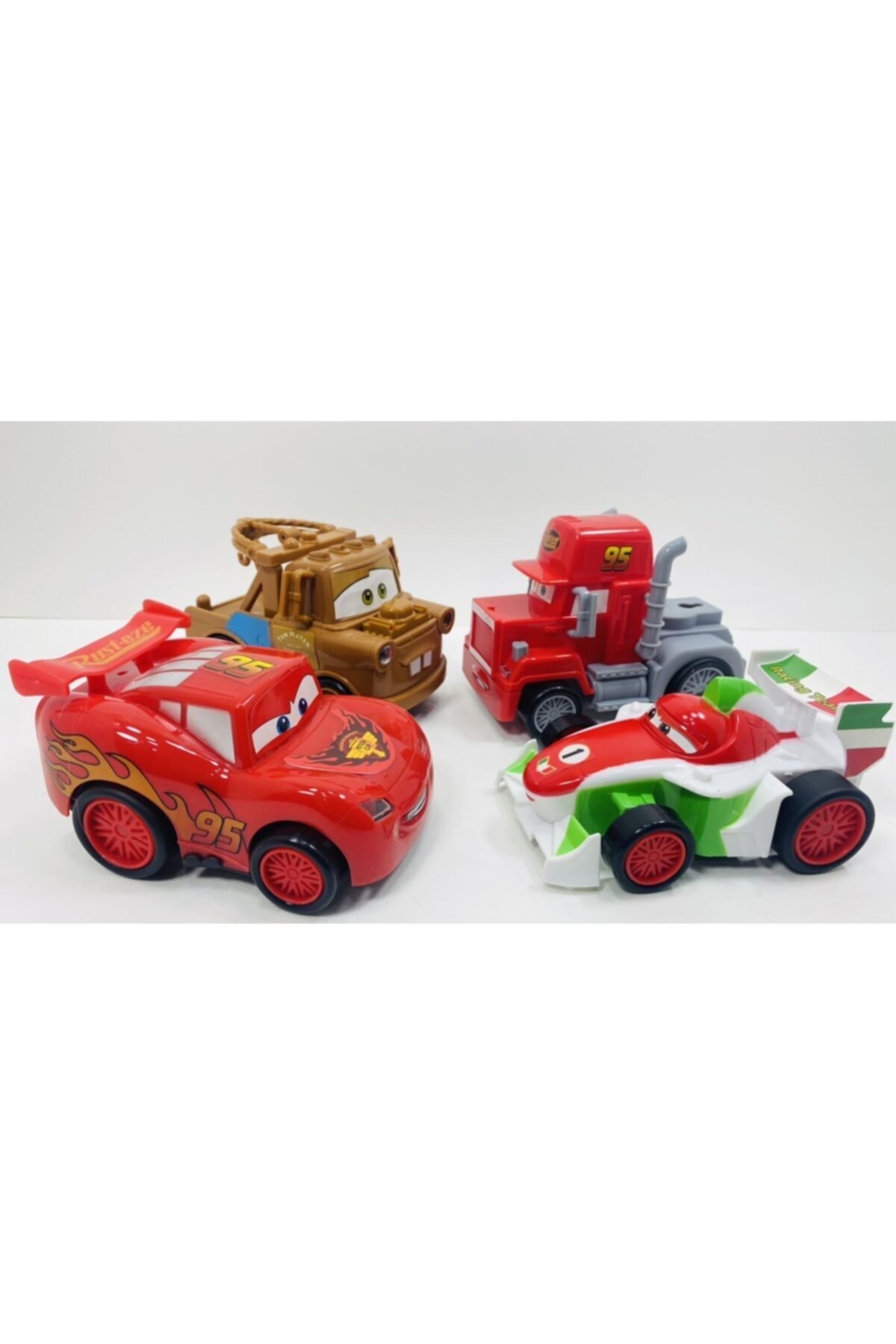 Brother Toys Mc Tır Simşek Mc Queen Tow Mater Çekici Ve Francesco 4lü ...