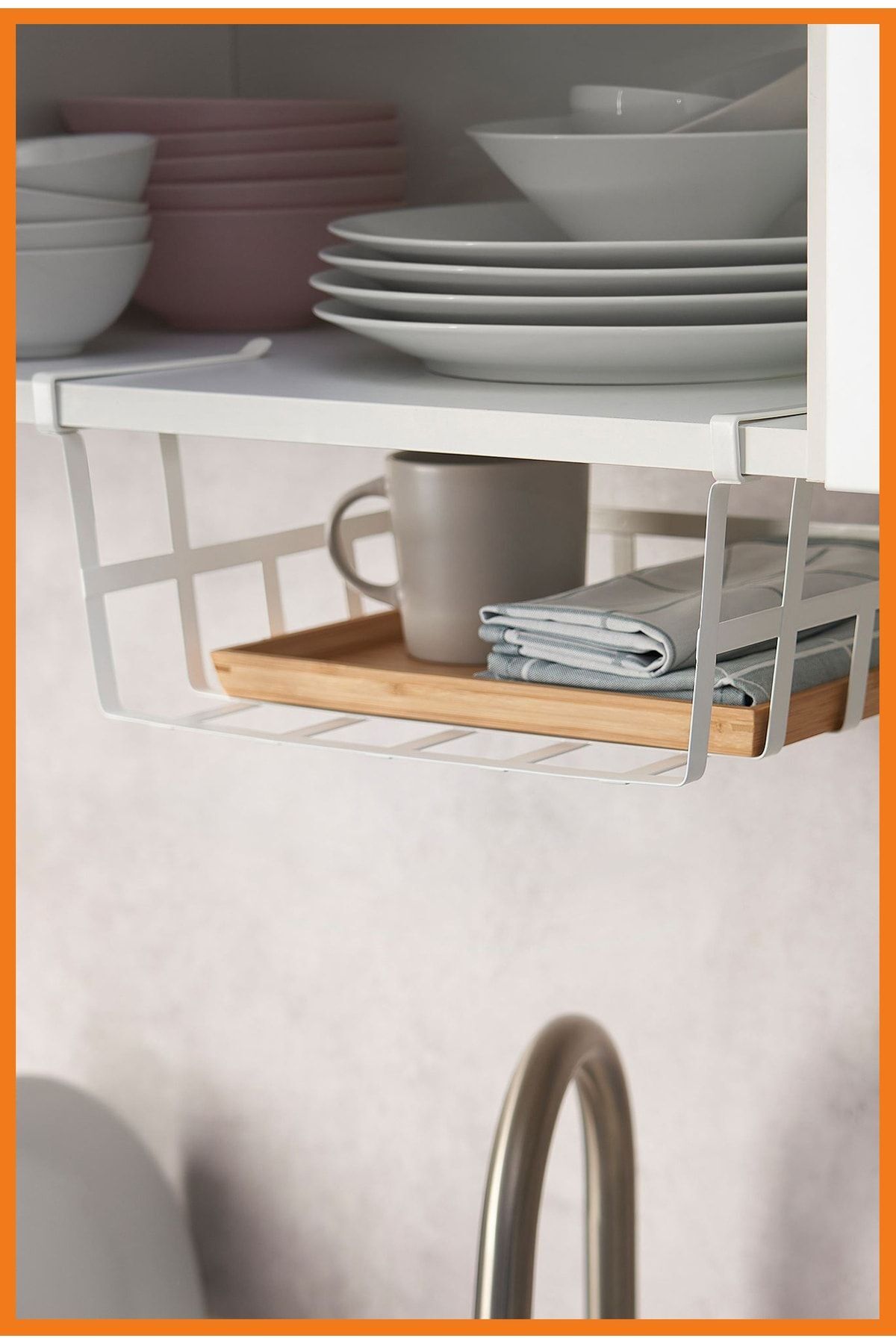 Alony Home Palycke Asılabilir Dolap Düzenleyici 36 x 26 x 14 Cm Beyaz ...