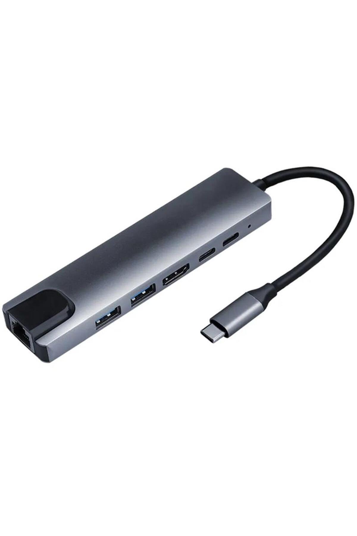 Sensei Senseı Type-c 6ın1 Hdmı Cok Fonksıyonlu Usb 3.0 Dock Statıon ...