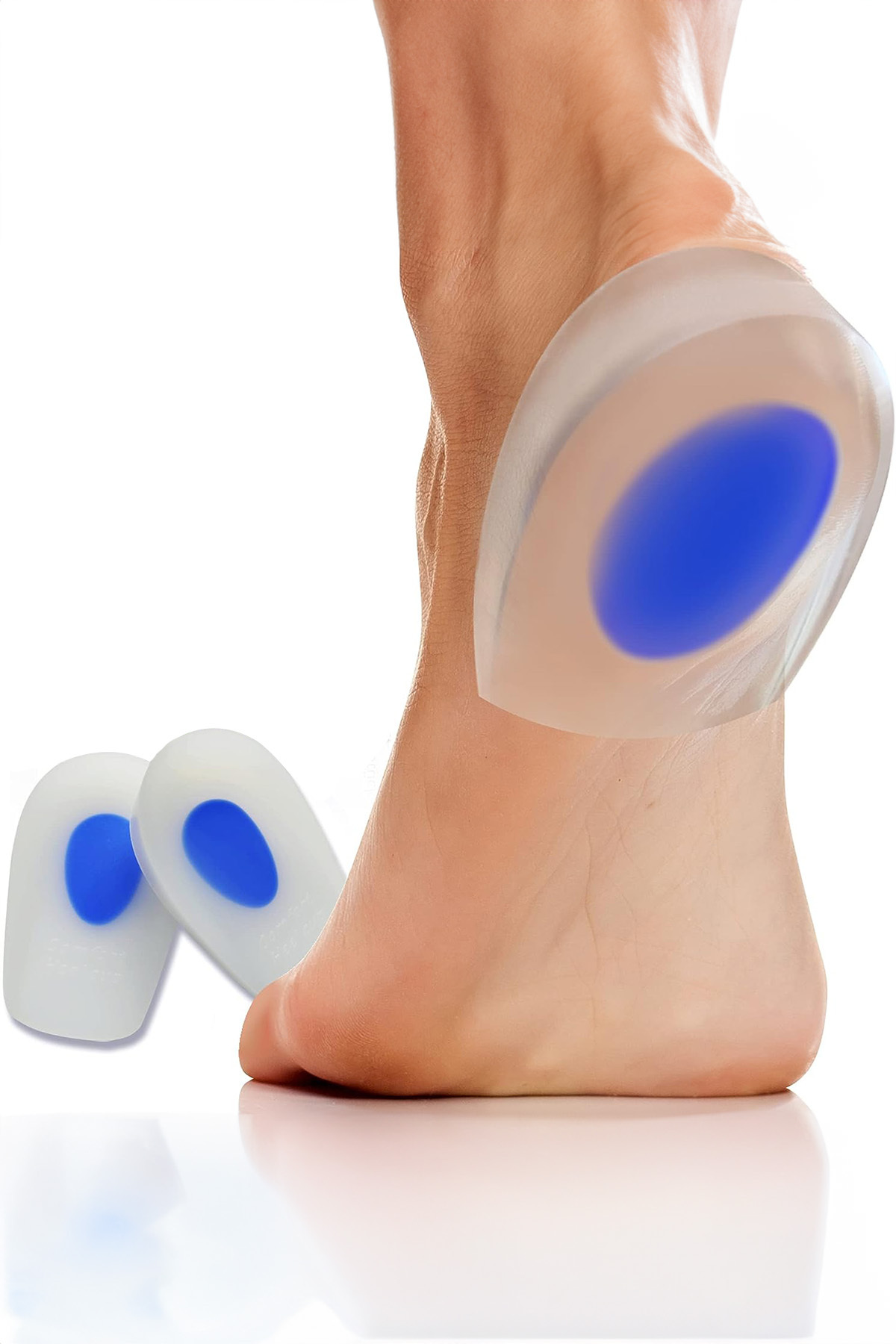 CNGZSHOP Ortopedik Medikal Silikon Tabanı Topuk Dikeni Için Tabanlık ...
