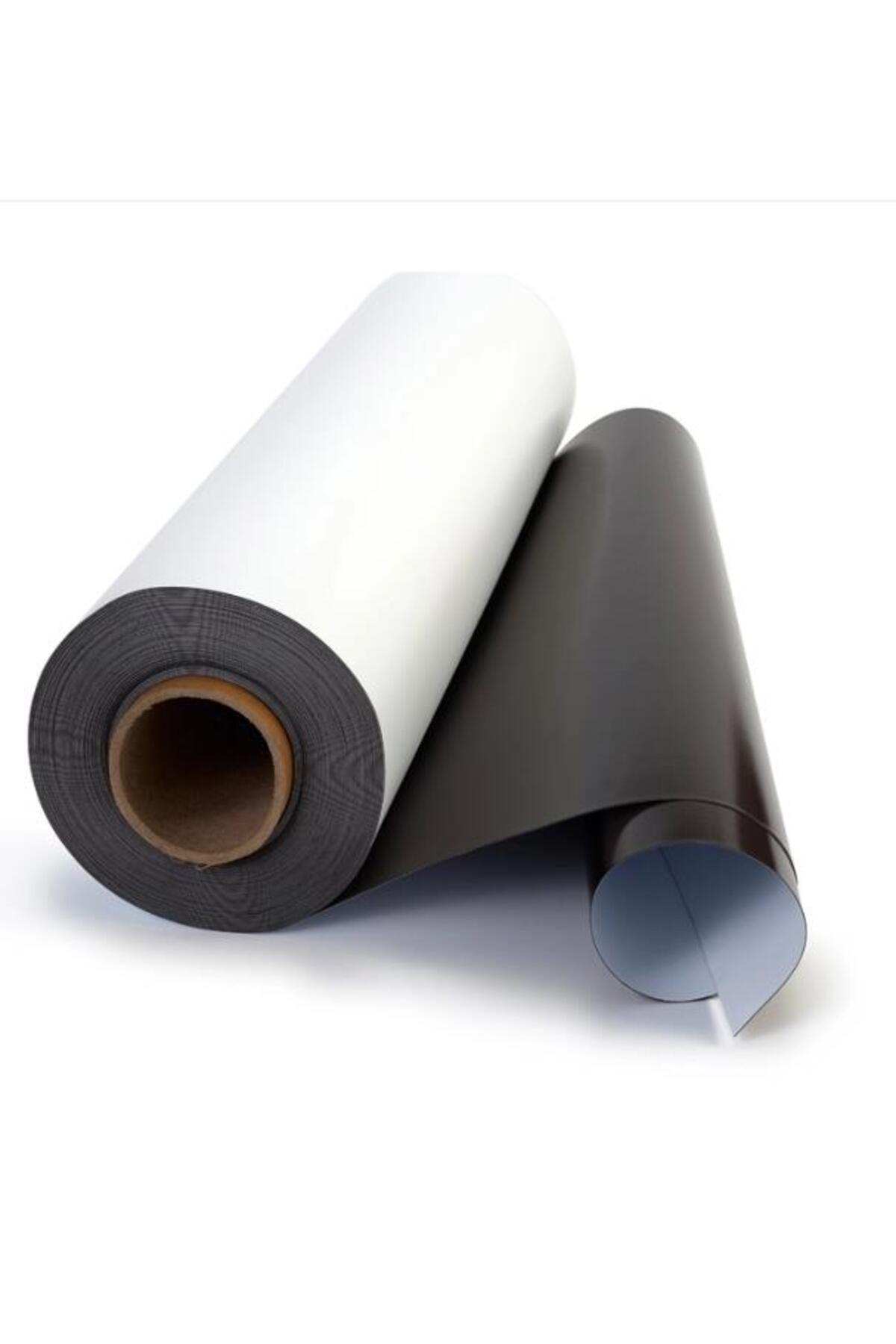 buradanaldım 15 Metre x 1 Metre 0.80 mm Ön Yüzey Beyaz Mat PVC Rulo ...