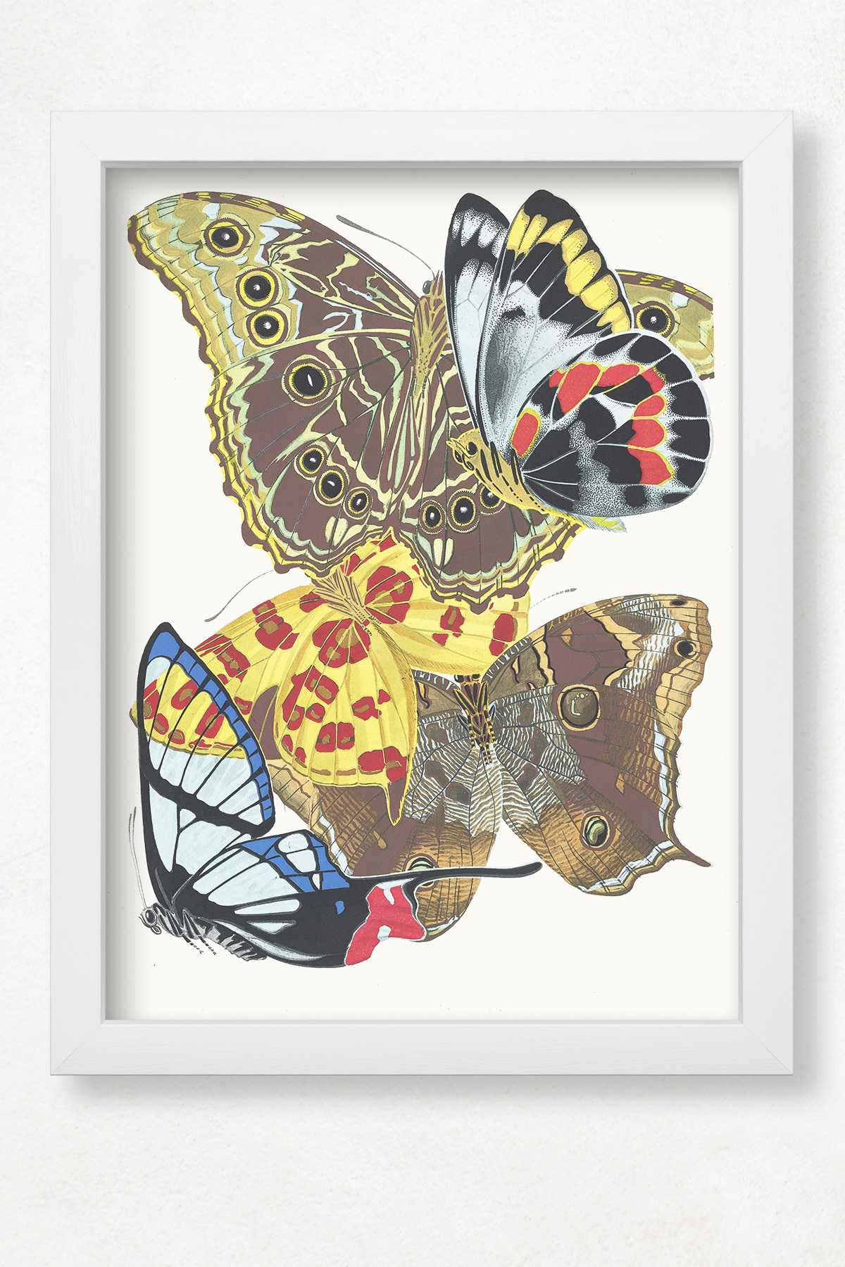 DuoArt Emile Allain Seguy - Famous Work Poster with Natural Wood Frame ...