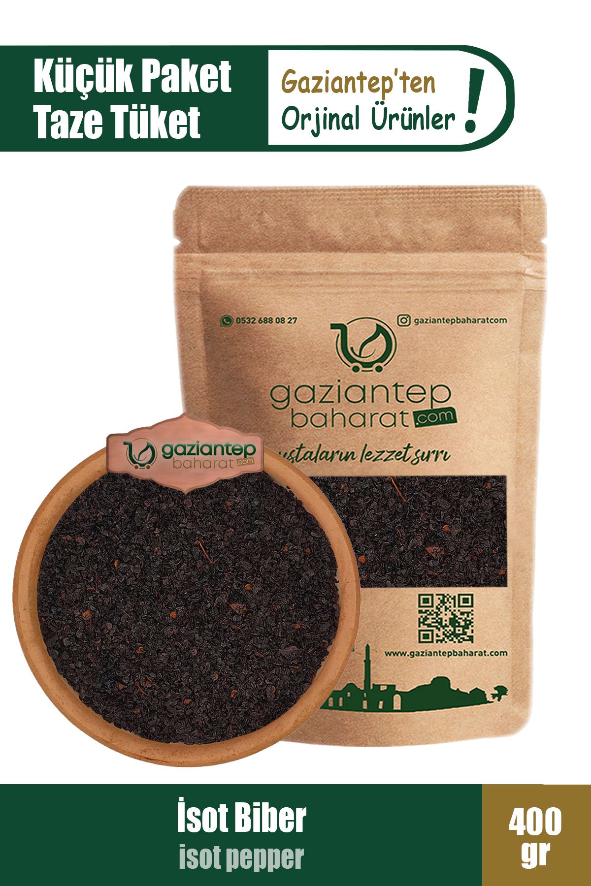 Gaziantep Baharat Isot Biber 400gr - Fiyatı, Yorumları