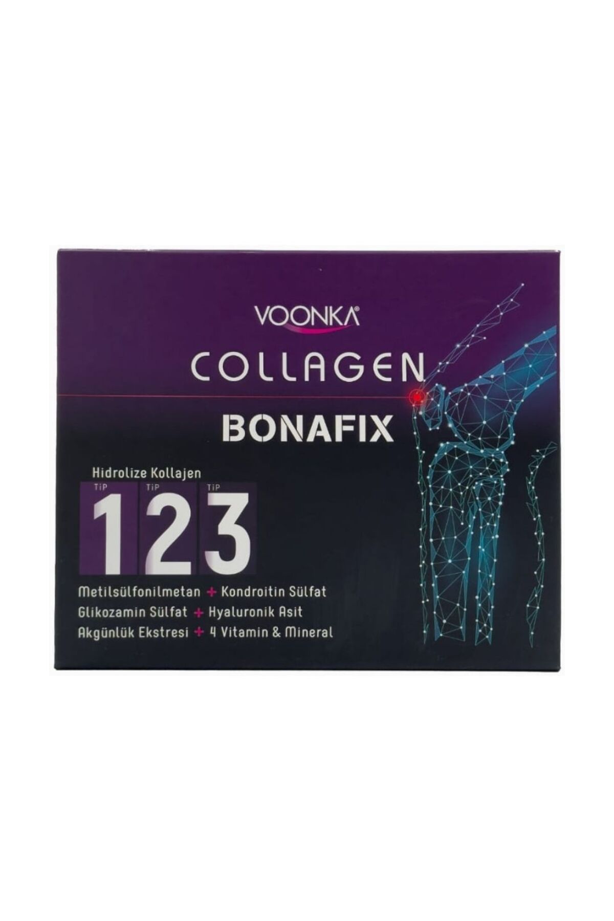 Voonka Collagen Bonafix 50 ml x 30 Shot ( Karışık Meyve Aromalı formül ...