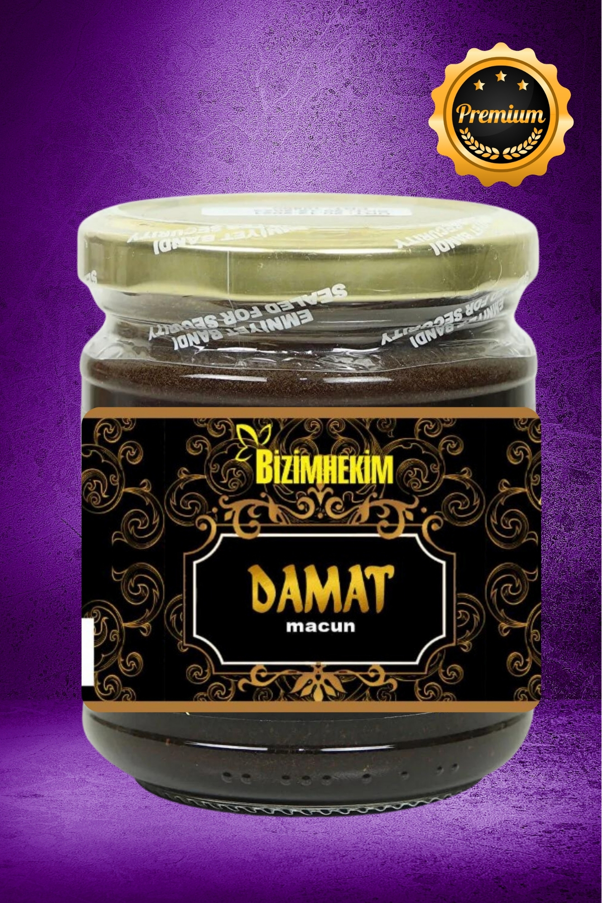 BİZİMHEKİM Damat Macunu Bitkisel Ginsengli Güç Performans Atom Macunu ...