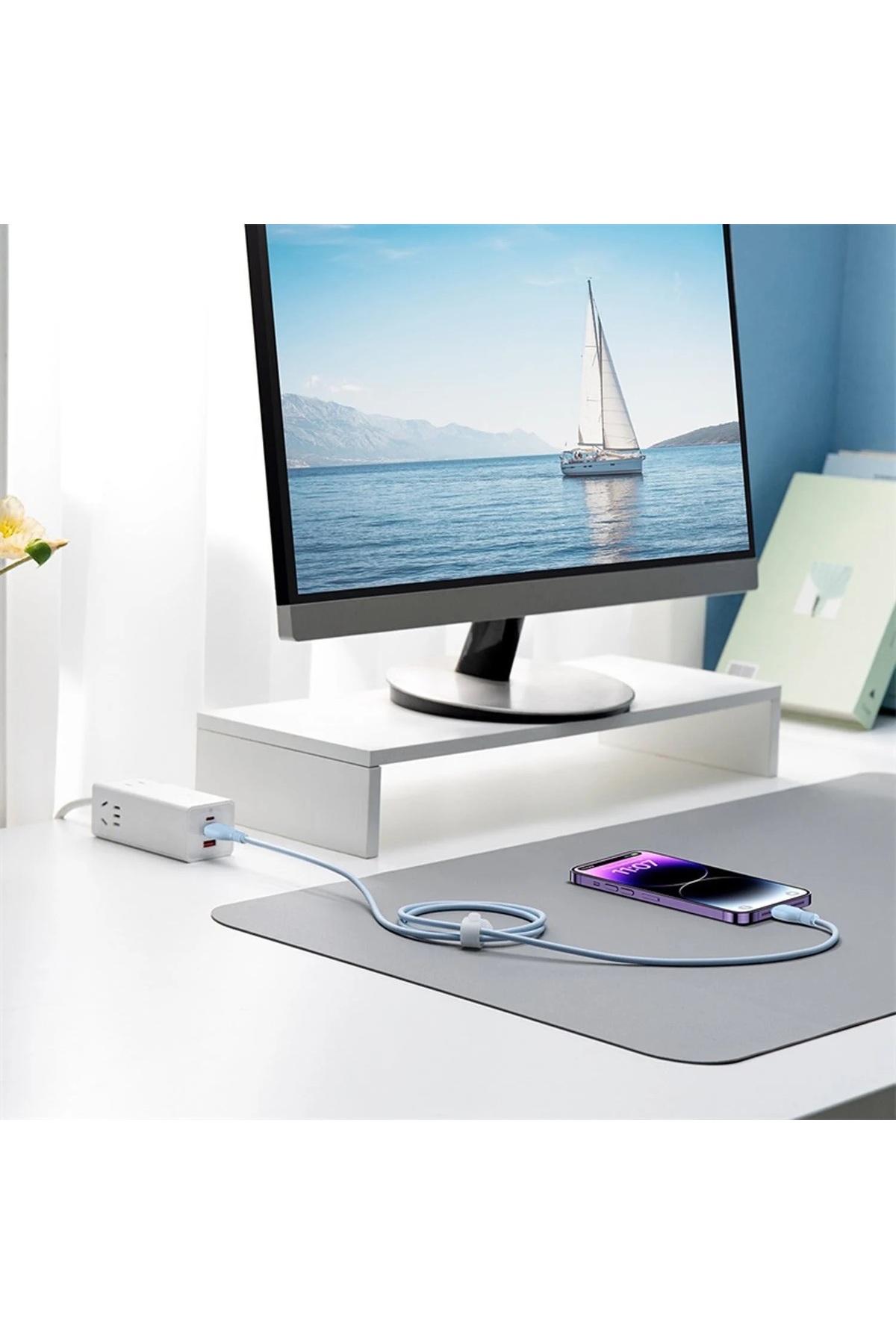 Baseus Pudding Serisi Type-C to Lightning iP Kablosu 20W Hızlı Şarj 1 ...