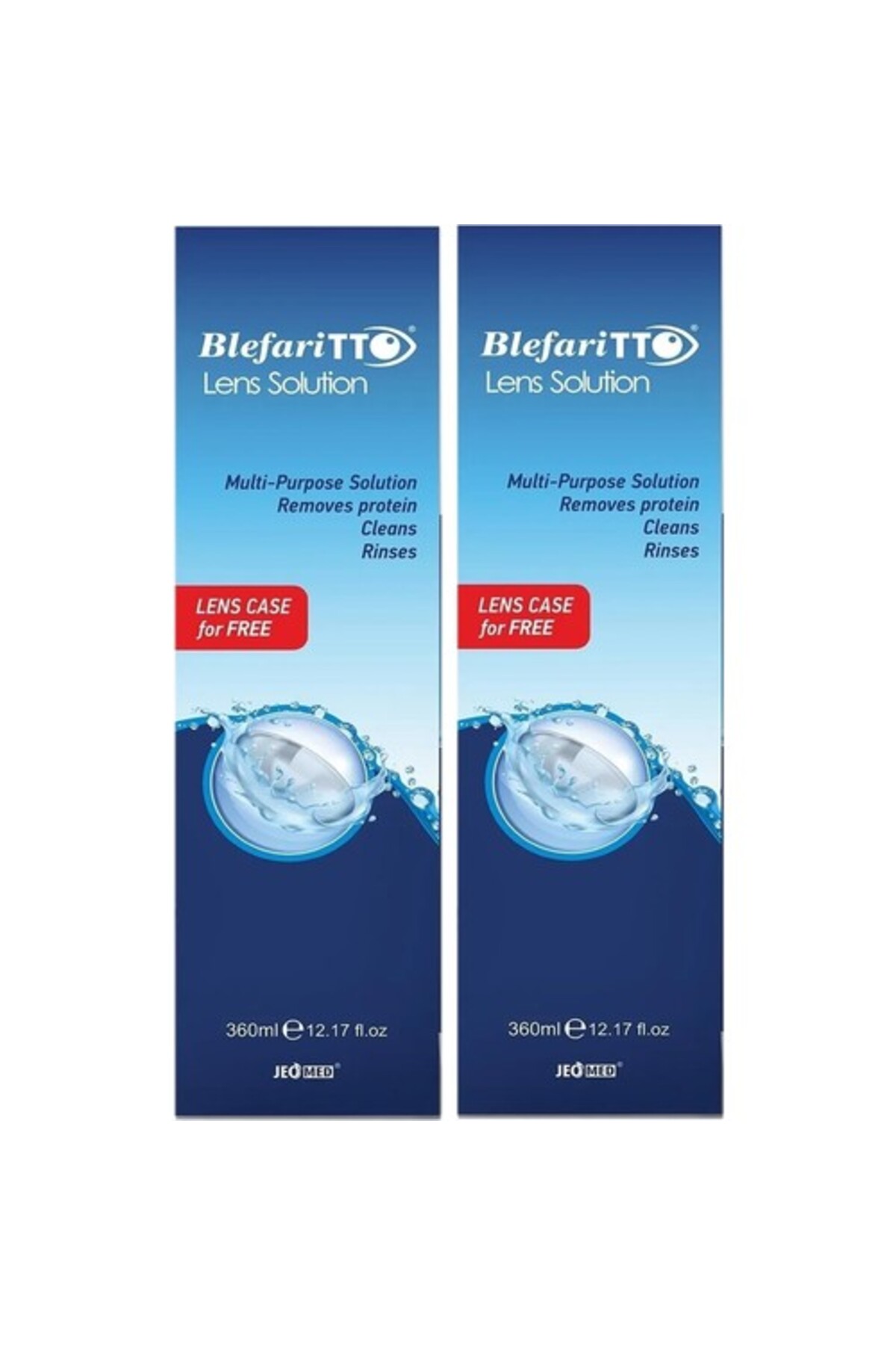 BLEFARİTTO Blefaritto Lens Solüsyon 360 ml + 360 ml Avantaj Paket ...