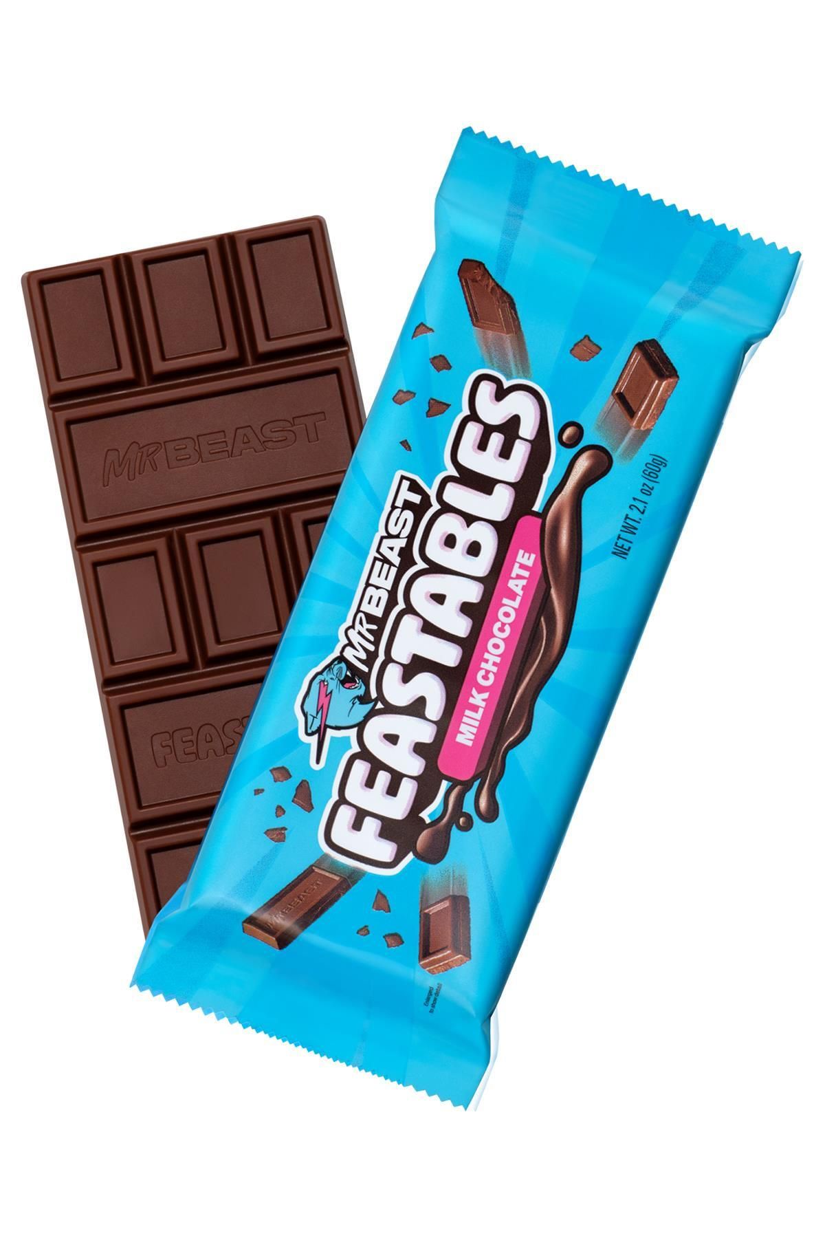 Feastables Mr Beast Milk Chocolate Cikolata Bar 60GR Fiyat Yorumlar Trendyol