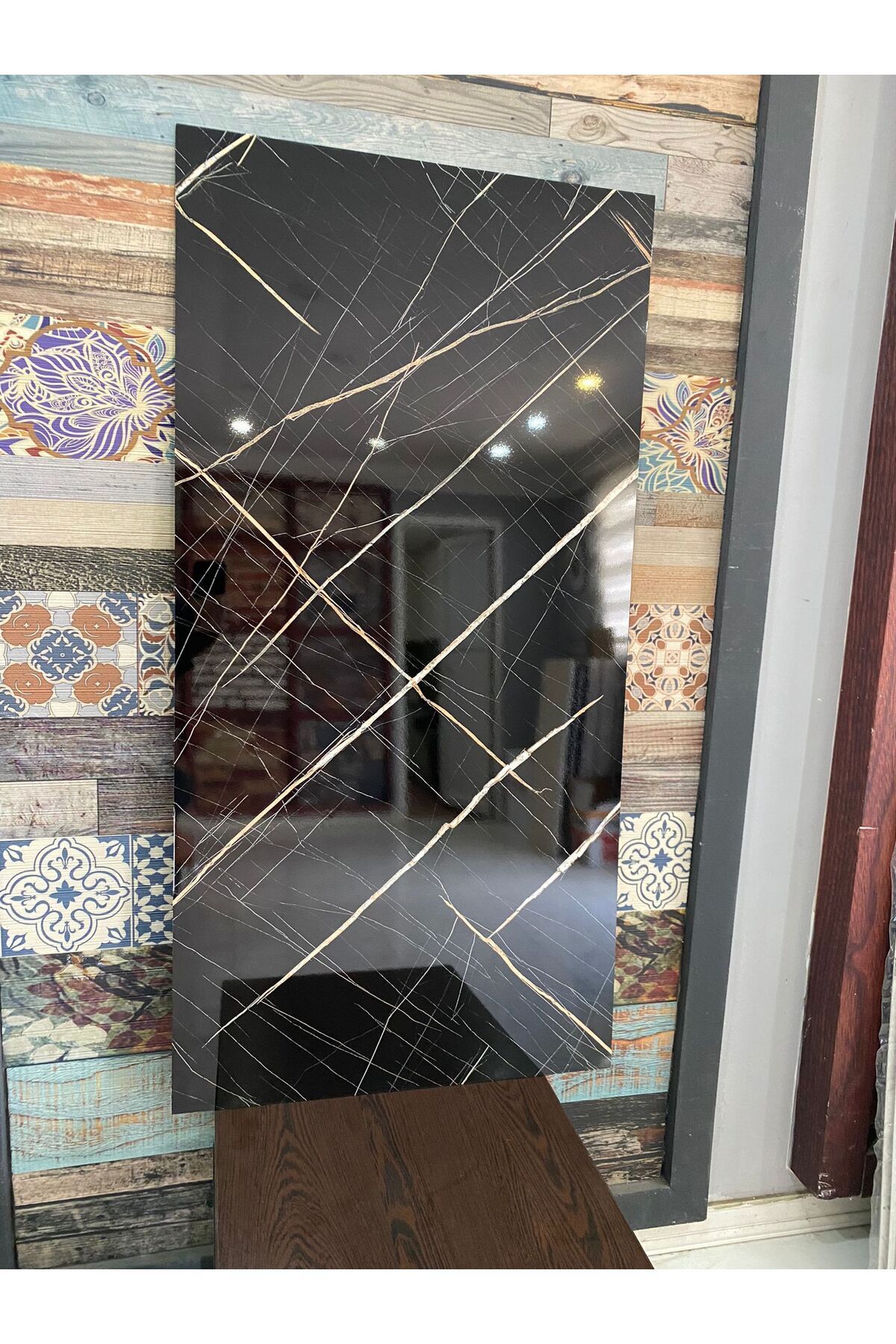 KARE PLUS Pvc Mermer Panel Sahara Black 60 X 120 (5 PLAKA FİYATI'DIR ...