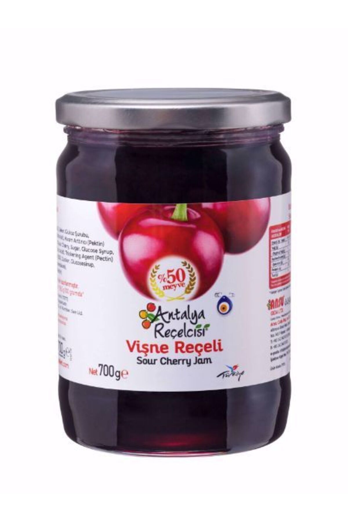 Antalya Reçelcisi Vişne Reçeli 700g Klasik Seri Fiyatı, Yorumları ...
