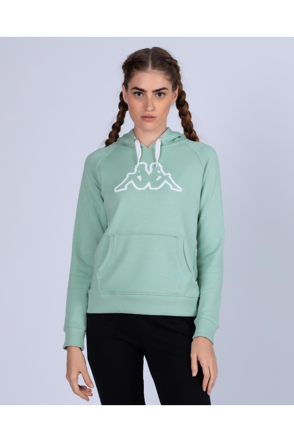 Kappa Logo Belle Slim Kadın Yeşil Slim Fit HoodieFiyatı, Yorumları ...