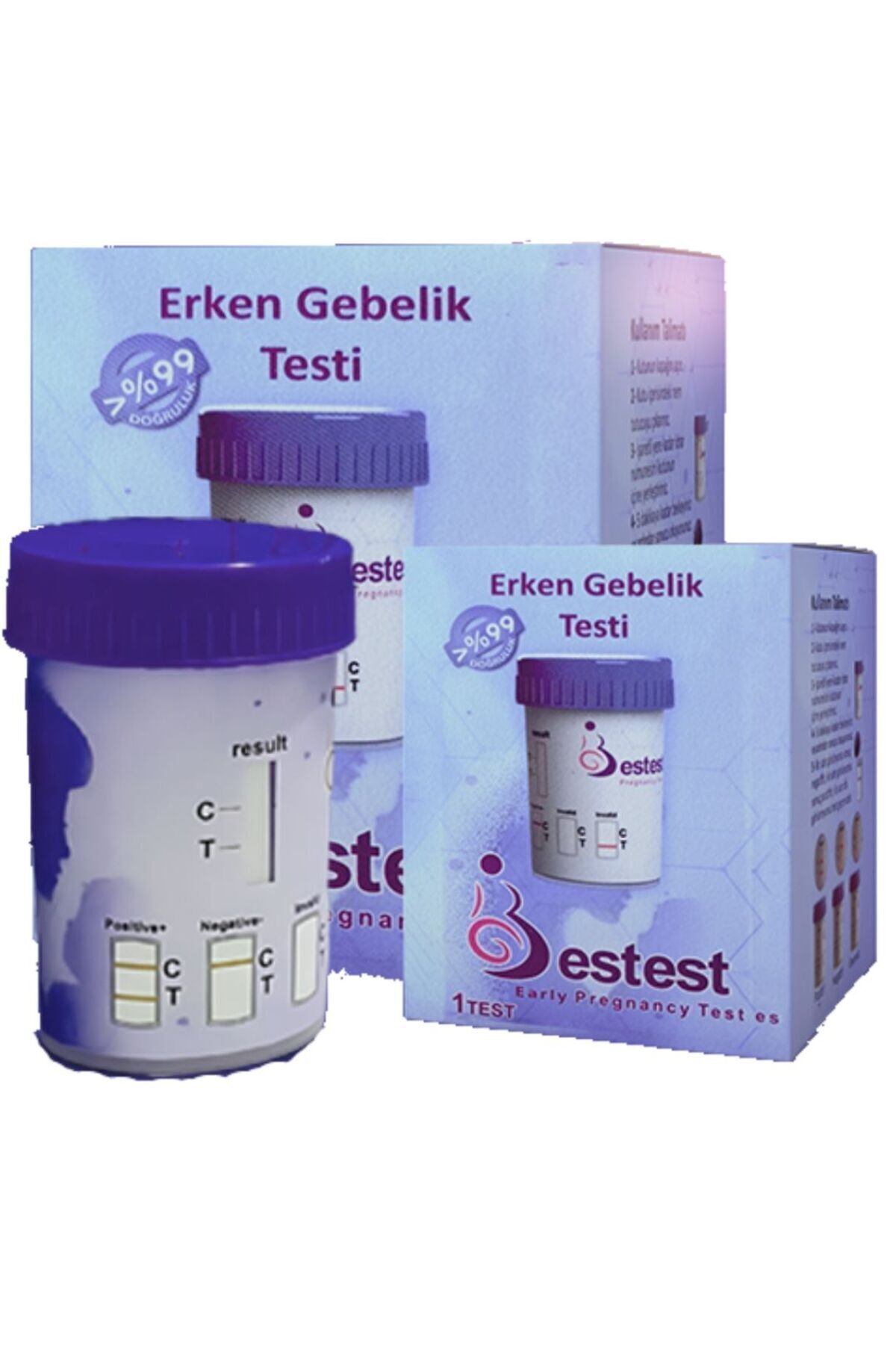 Bestest Erken Gebelik Testi Ref: Bio-thcg (HCG) 5li Fiyatı, Yorumları ...