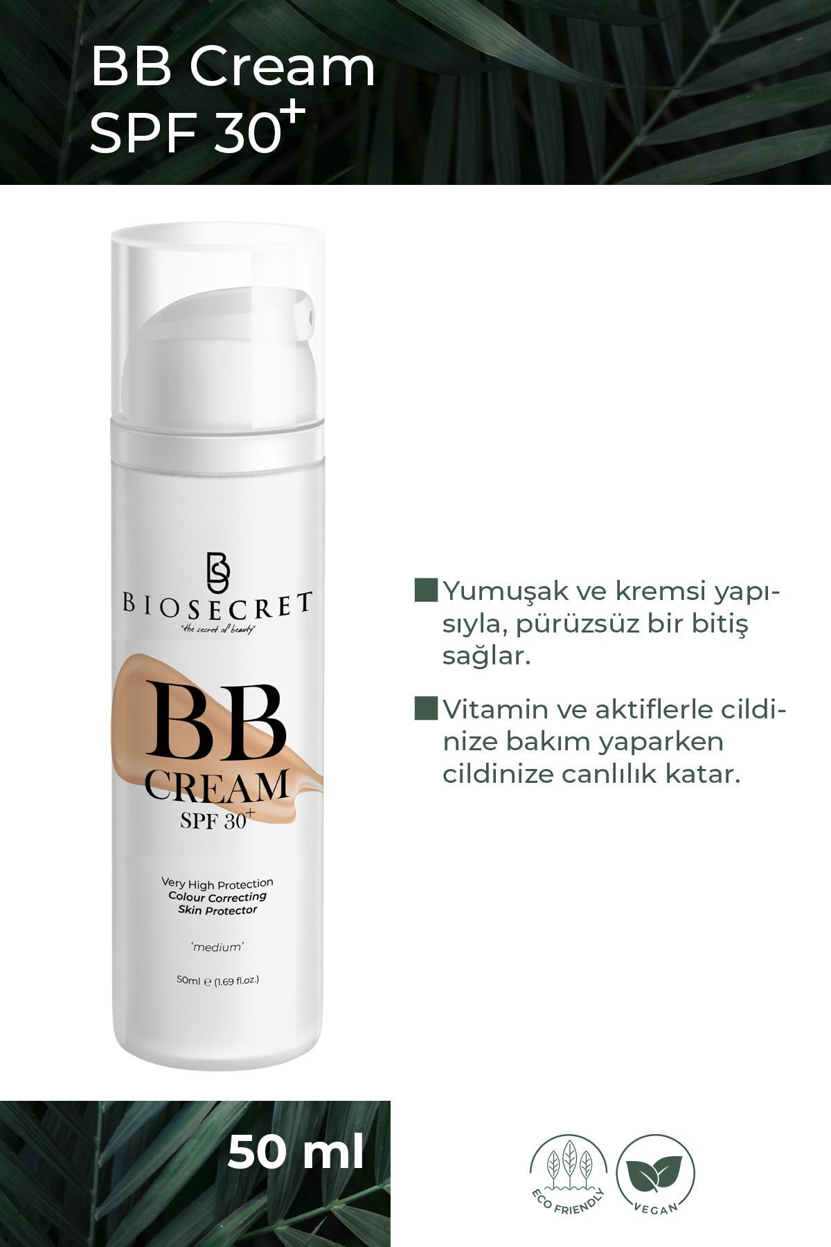 Biosecret Yüksek Kapatıcı Ve Cilt Bakım Etkili Yeni Nesil Bb Cream ...