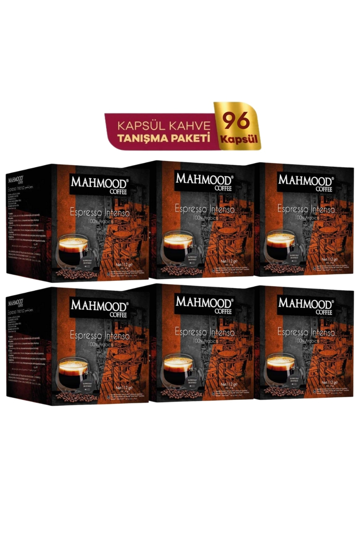 Mahmood Coffee Espresso Kapsül Tanışma Paketi Dolce Gusto Uyumlu Kapsül ...