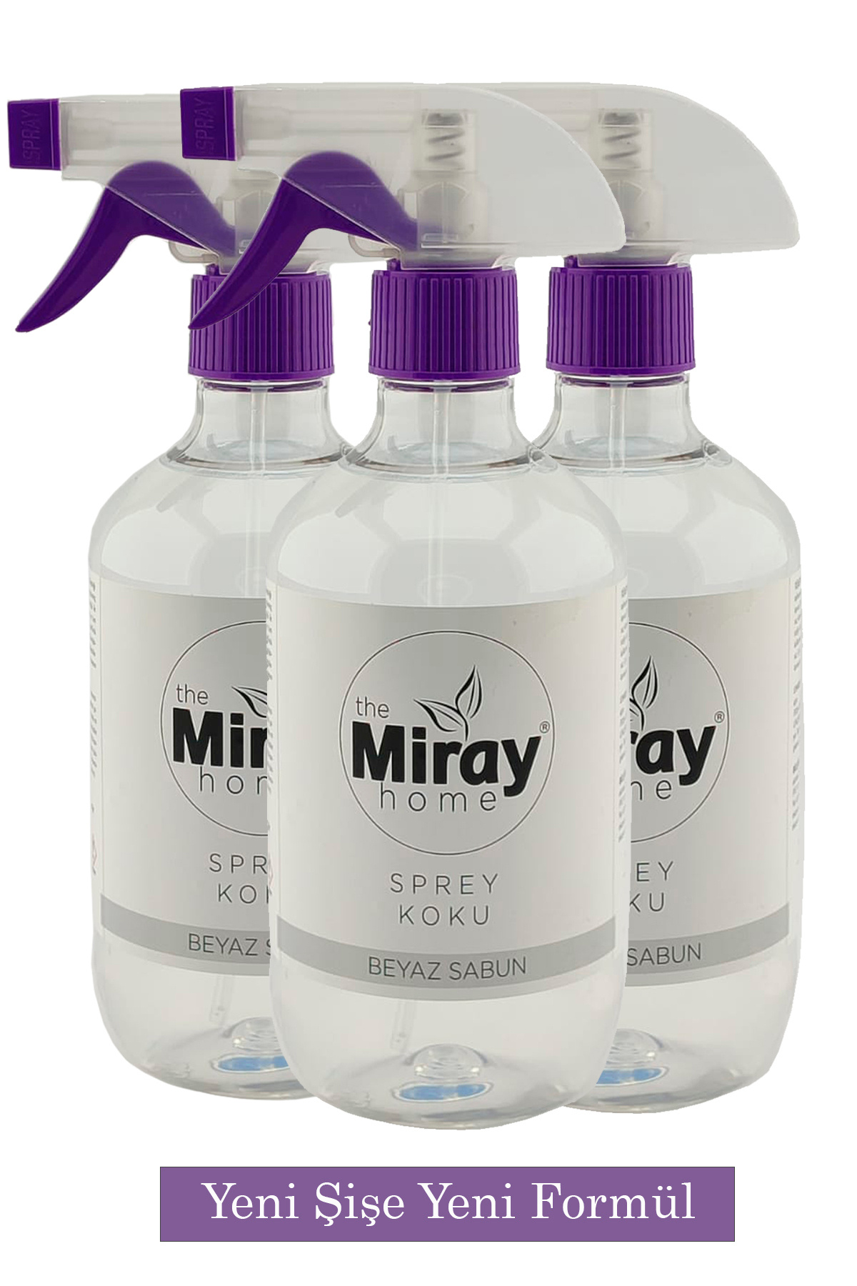 miray home Beyaz Sabun Parfüm Kokulu Oda Spreyi 500 ml X 3 Adet Fiyatı, Yorumları - Trendyol